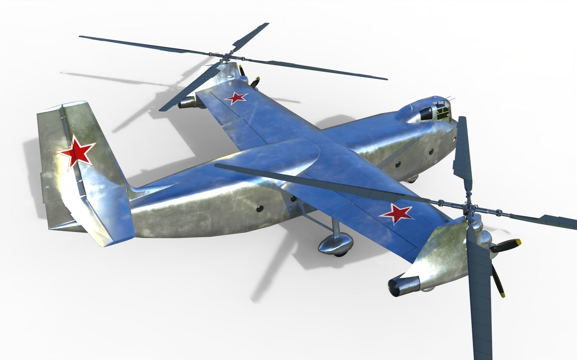 Kamov Ka-22 3D model | CGTrader