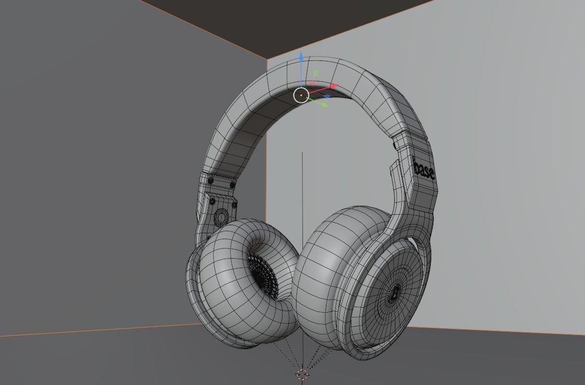 3D model HEADPHONE - LOW - POLY 3D model VR / AR / low-poly | CGTrader