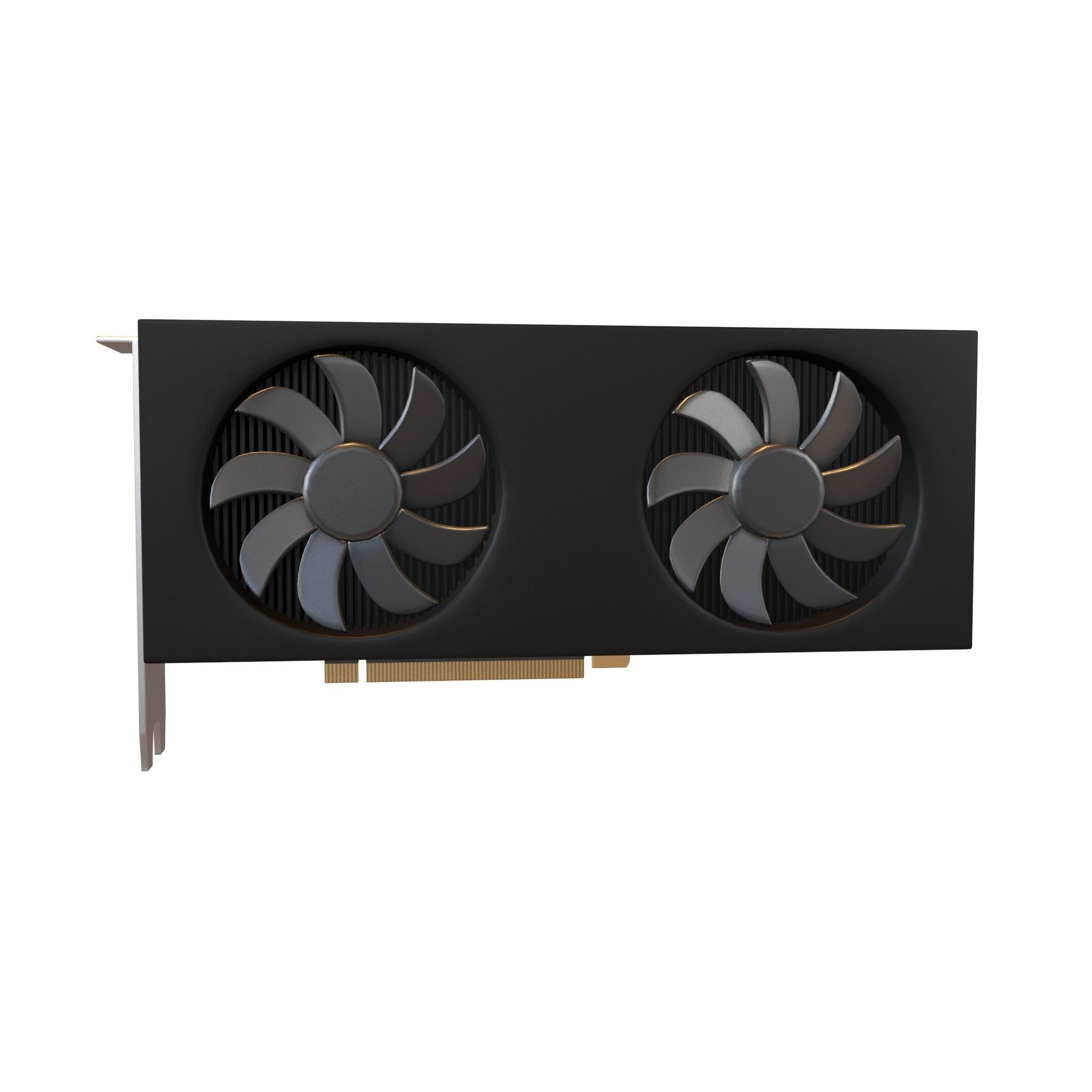 3D model Cartoon Nvidia RTX Graphics Card v1 001 VR / AR / low-poly ...