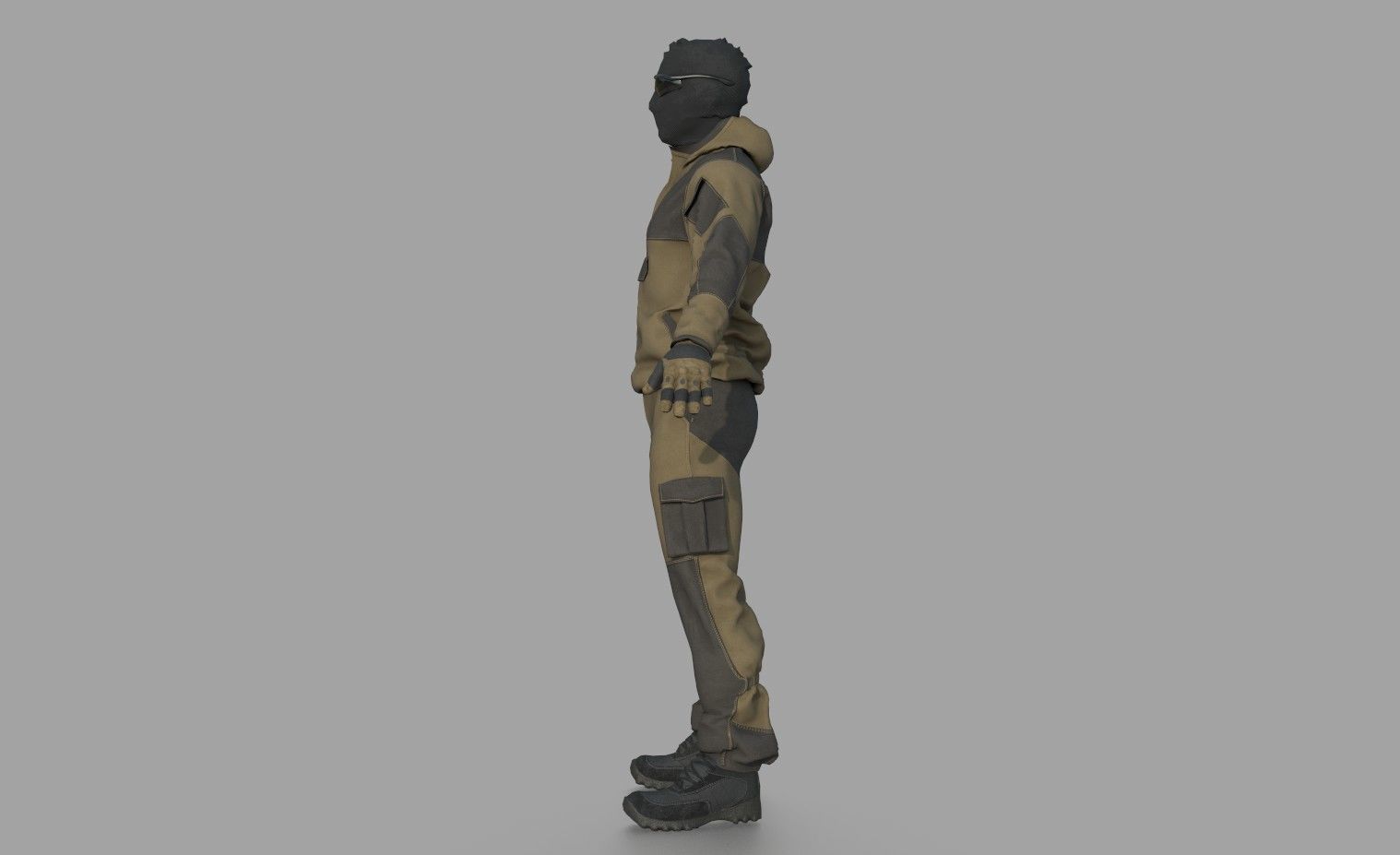 TACTICAL UNIFORM 3D model | CGTrader