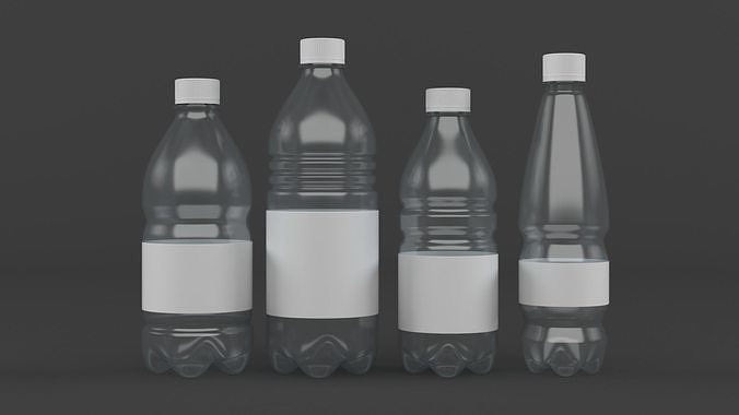 Plastic Bottles 3D model | CGTrader