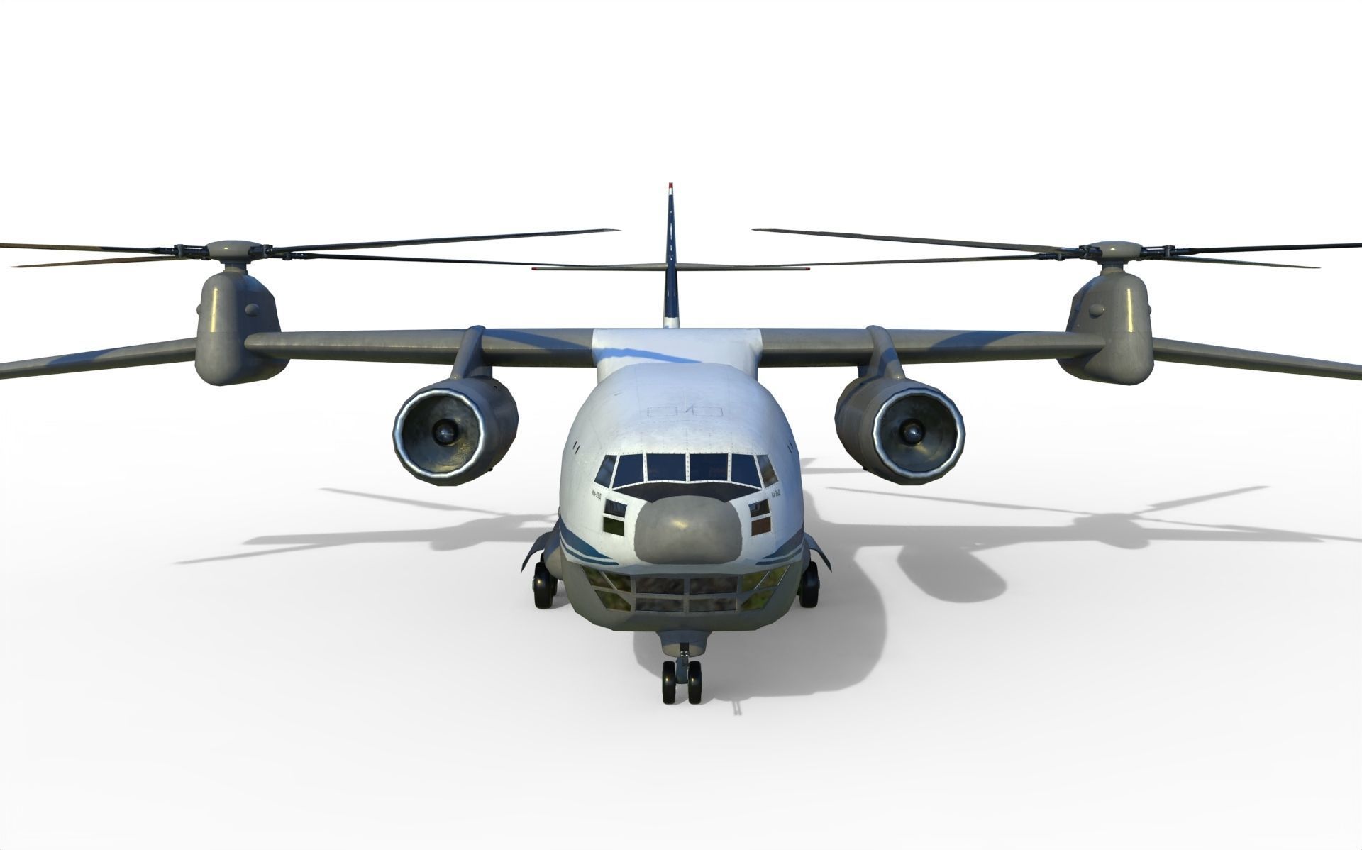 Kamov Ka-35 concept helicopter 3D model | CGTrader