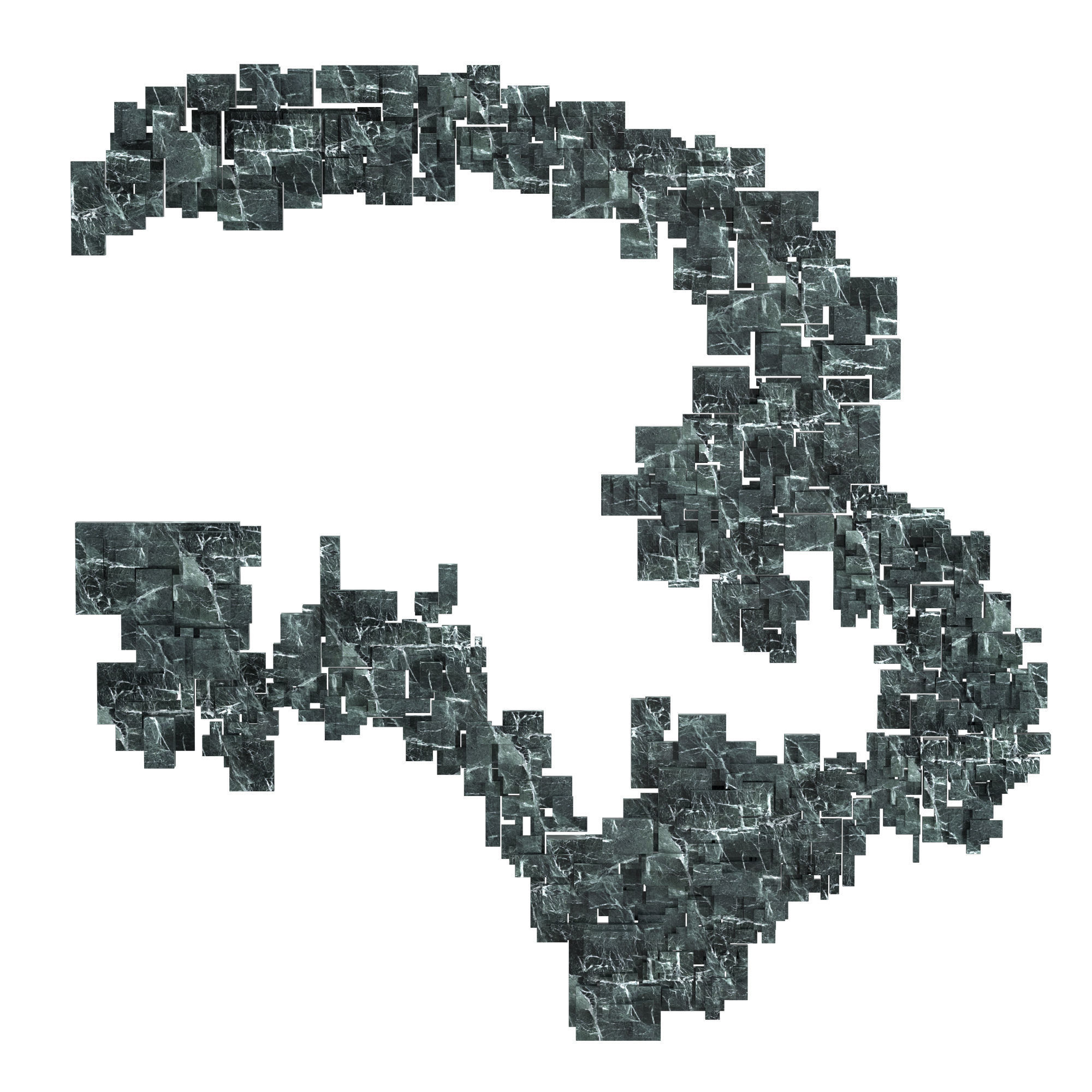 Wall sculpture 3D model | CGTrader