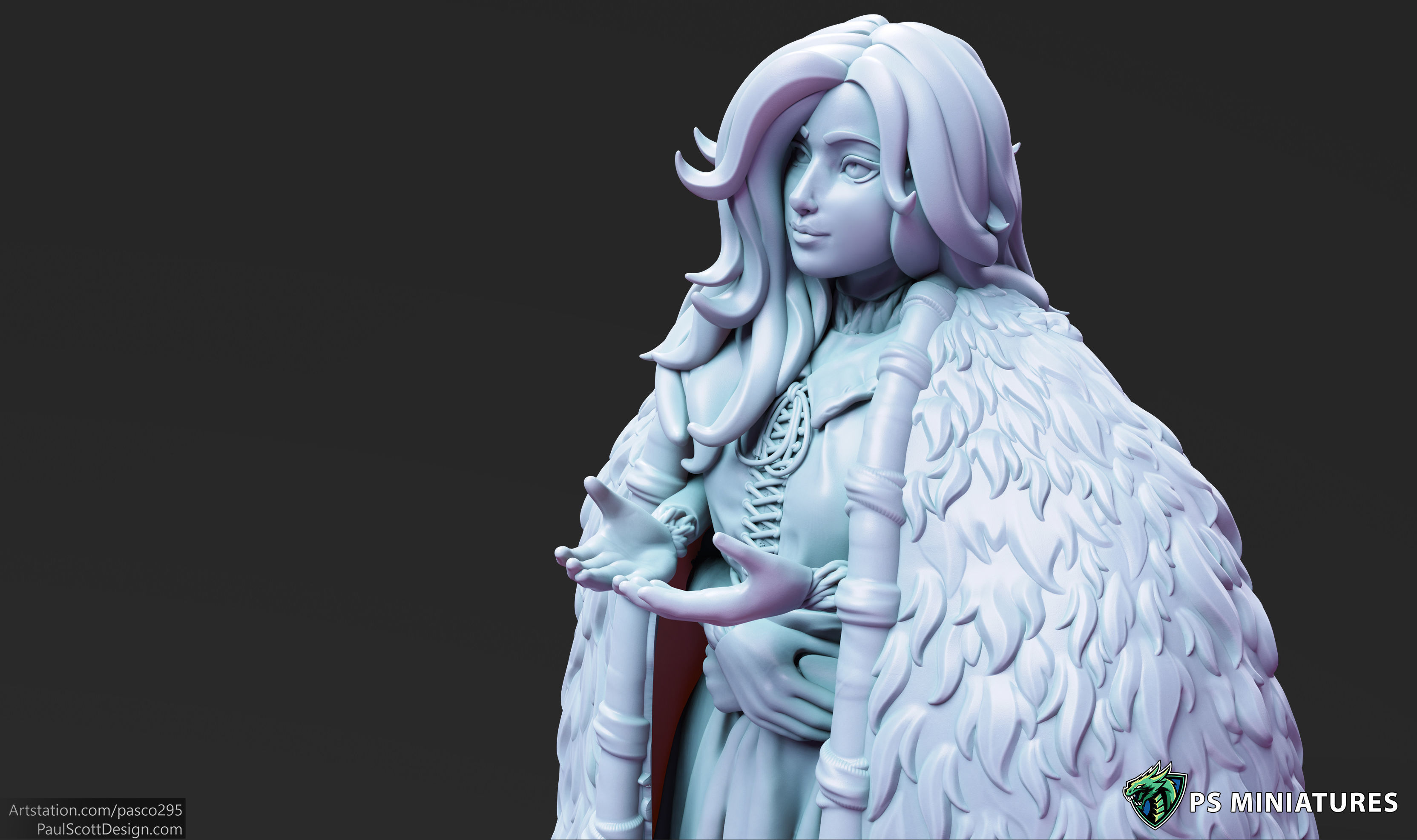 Fey Guide - 4 Variants and Pinup 3D model 3D printable | CGTrader