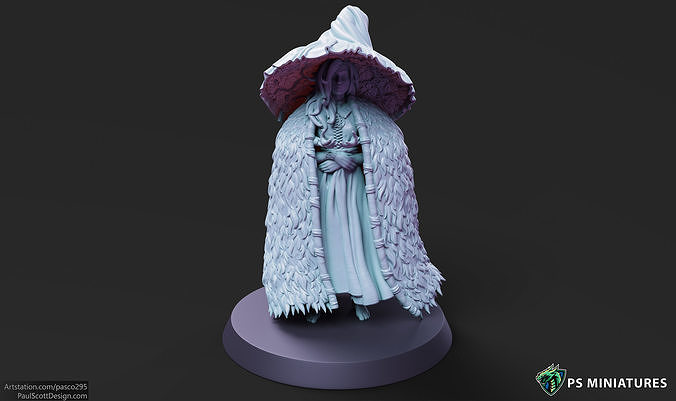 Fey Guide - 4 Variants and Pinup 3D model 3D printable | CGTrader
