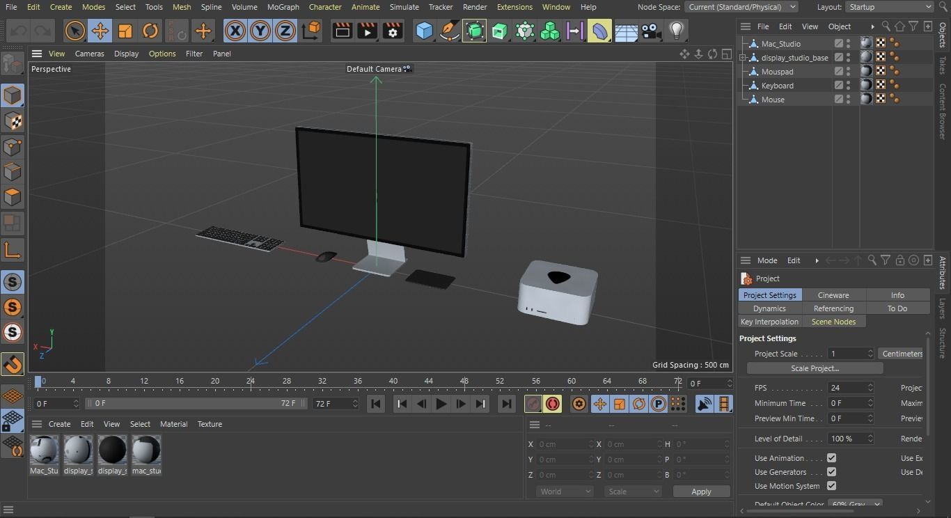 3D model 2022 Max studio computer pack game assets VR / AR / low-poly ...