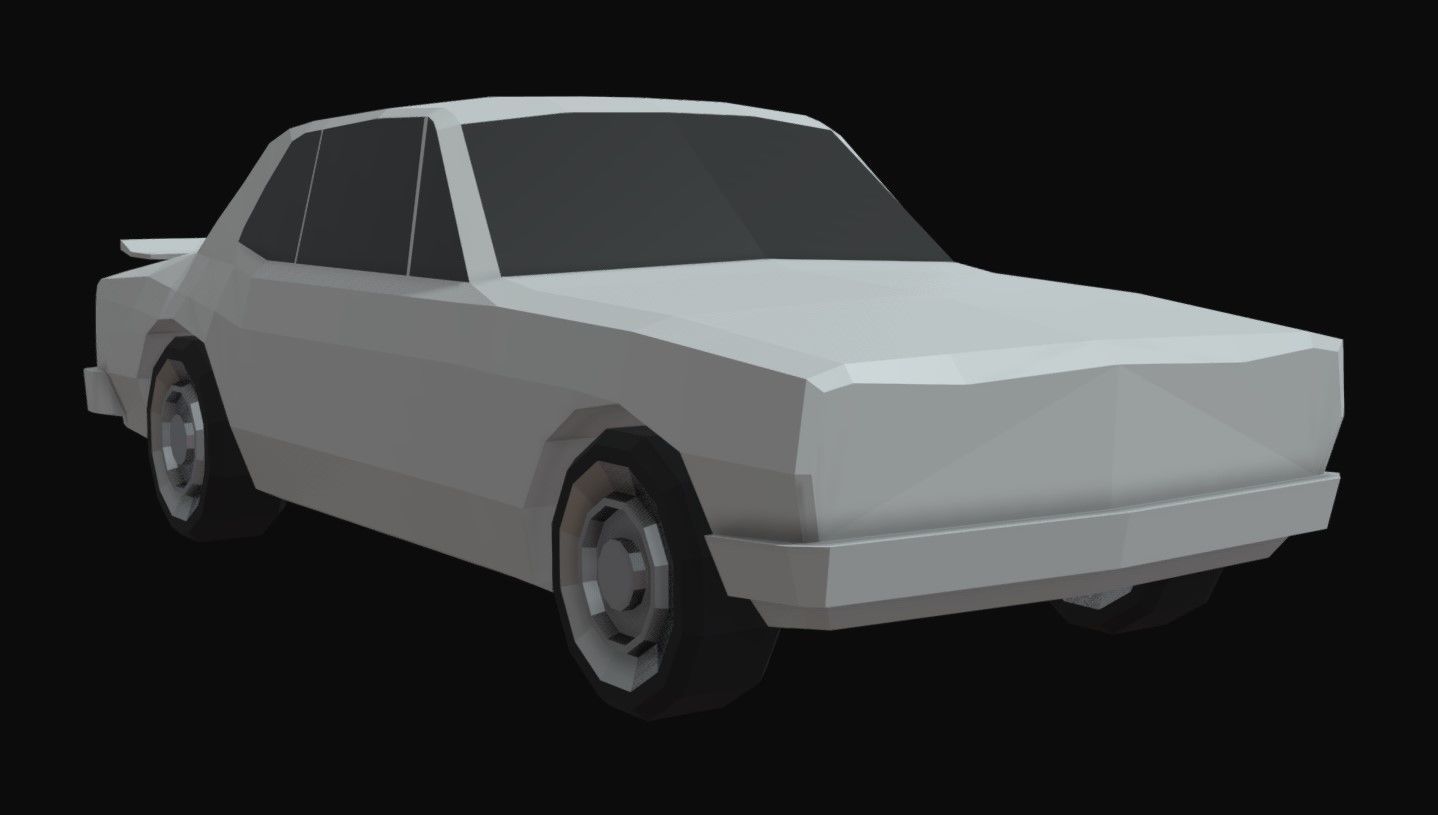 3D model Skyline 2000 GTR Low Poly VR / AR / low-poly | CGTrader
