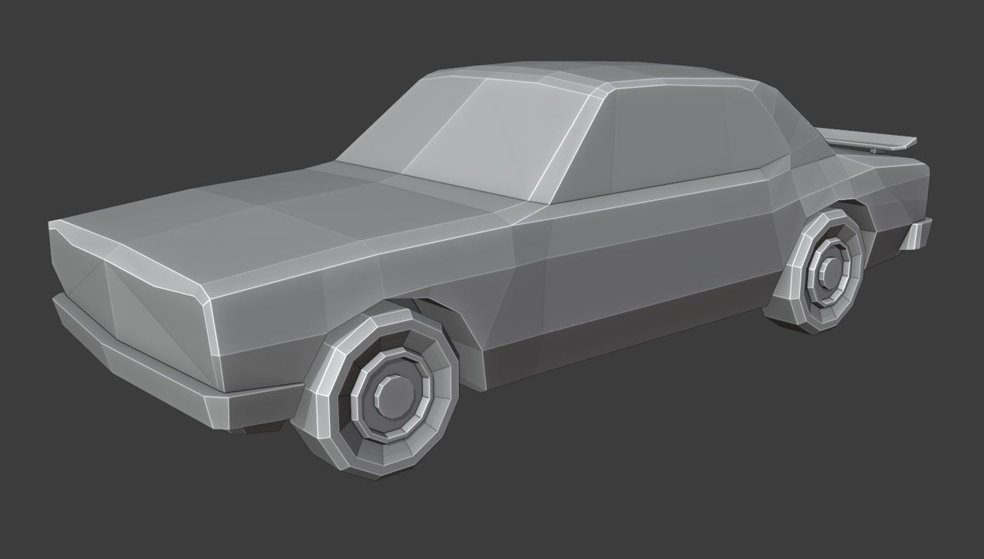 3D model Skyline 2000 GTR Low Poly VR / AR / low-poly | CGTrader