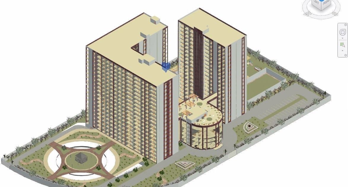 Hotel complete revit project p2 3D model | CGTrader