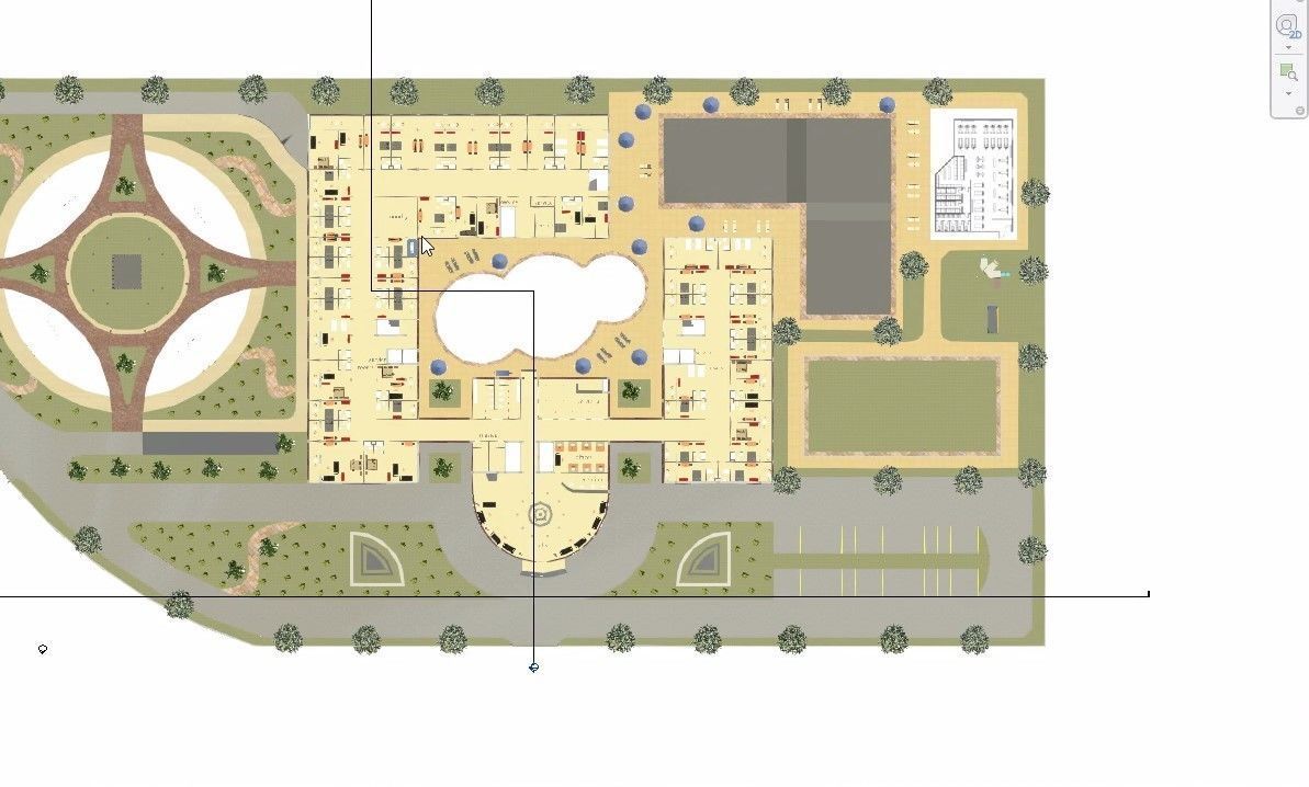 Hotel complete revit project p2 3D model | CGTrader