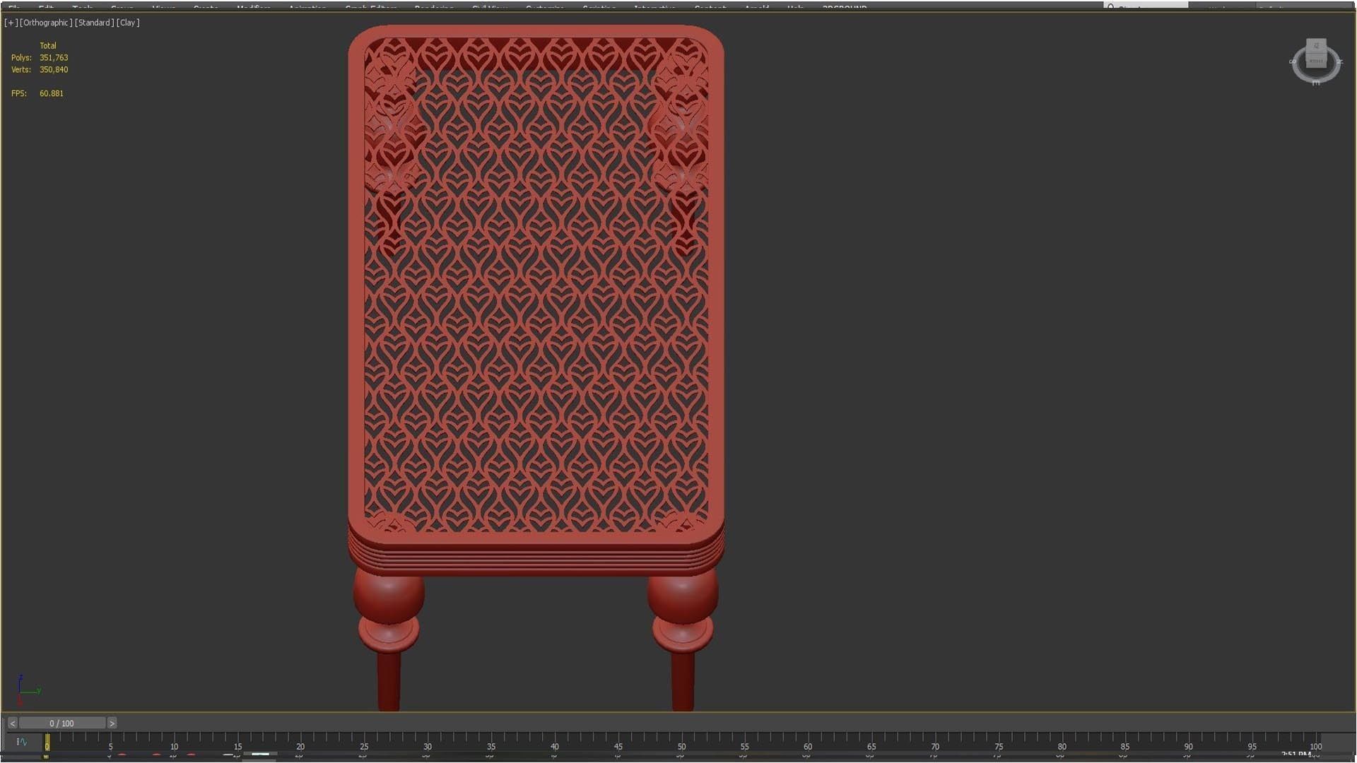 Rectangular Cocktail Table Hemingway Islands 3D model | CGTrader