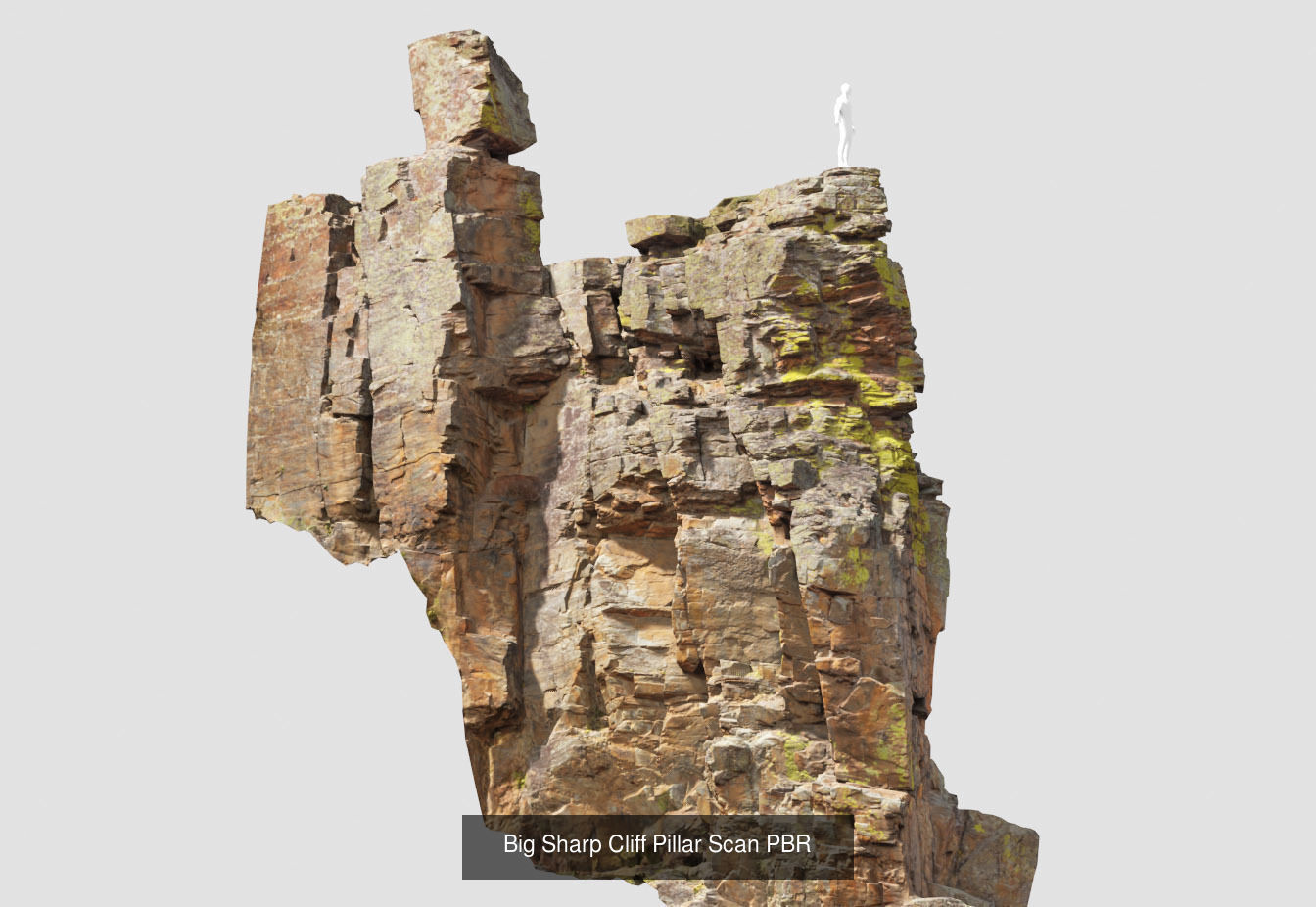 Cliff 3D Models in Pers Scan Collection VR / AR / low-poly | CGTrader