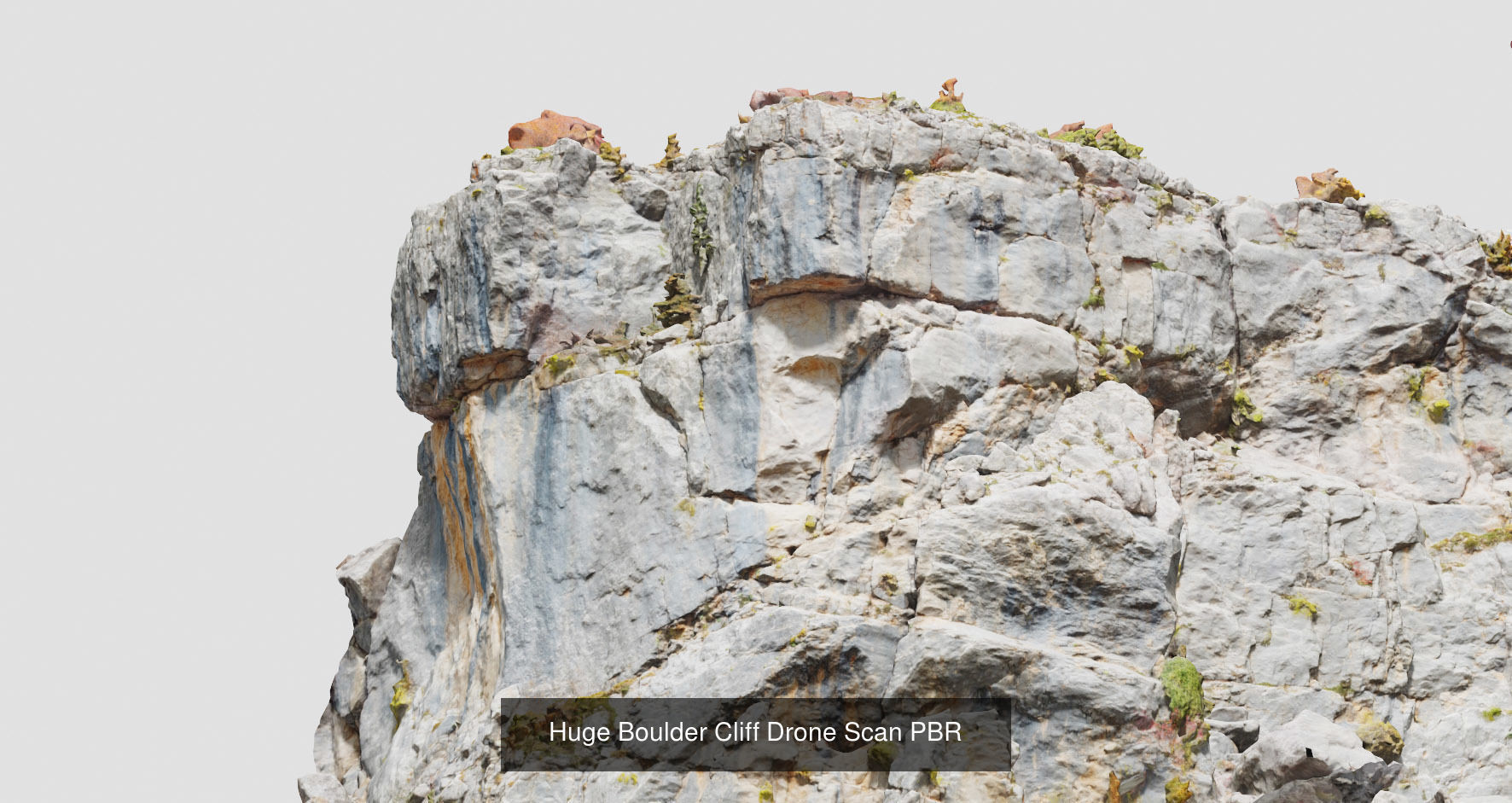 Cliff 3D Models in Pers Scan Collection VR / AR / low-poly | CGTrader