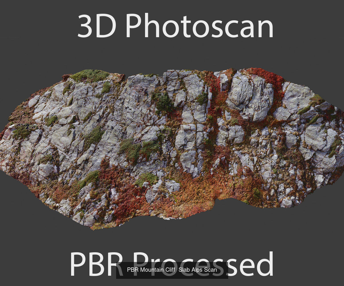 Cliff 3D Models in Pers Scan Collection VR / AR / low-poly | CGTrader