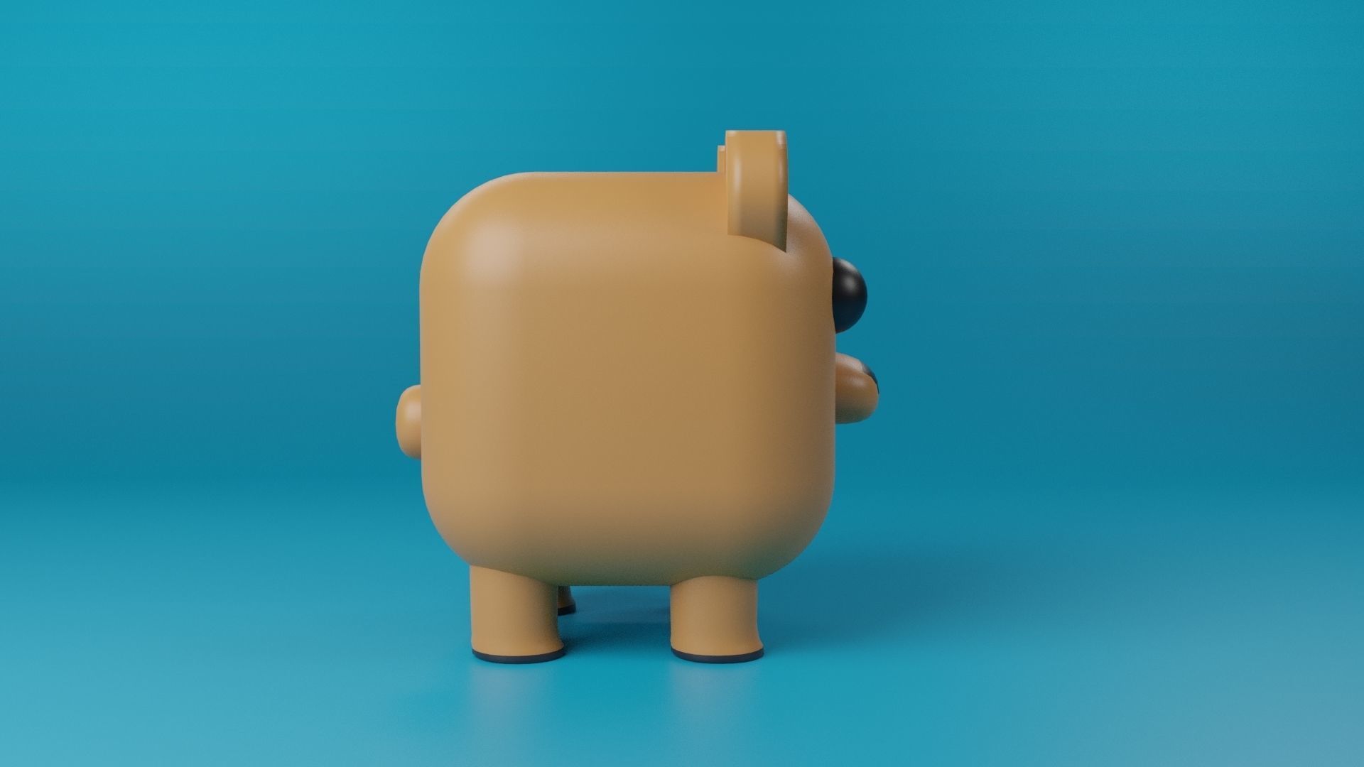 3D Cute cube character Animals pack 3D model | CGTrader