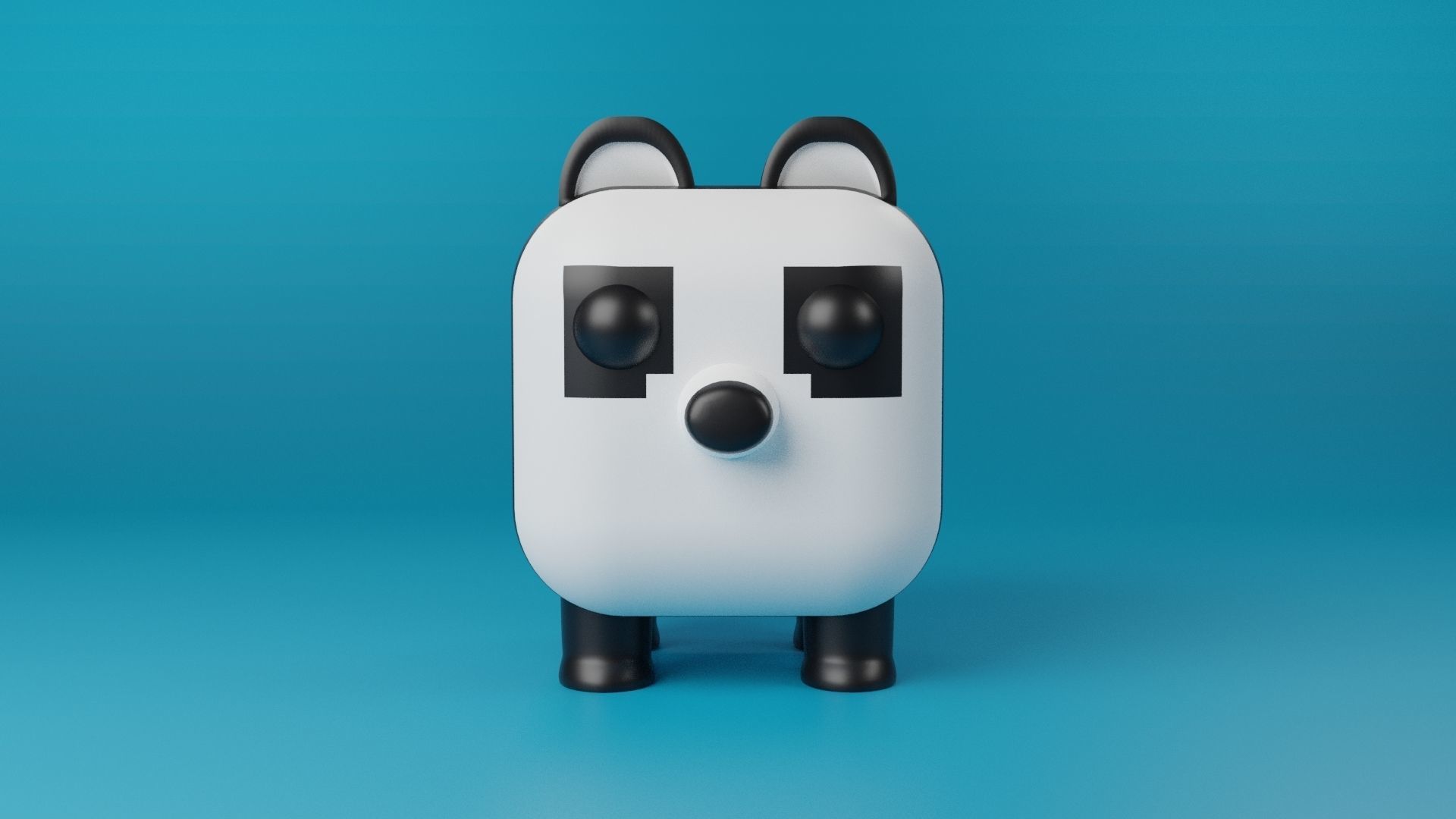3D Cute cube character Animals pack 3D model | CGTrader