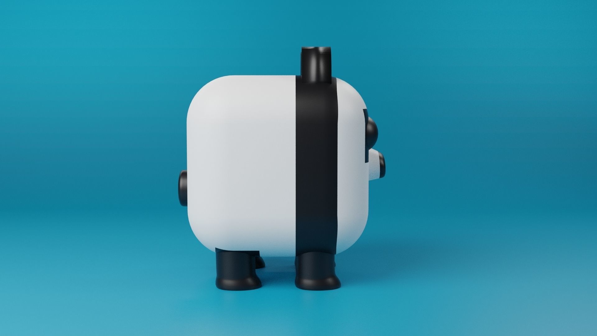 3D Cute cube character Animals pack 3D model | CGTrader