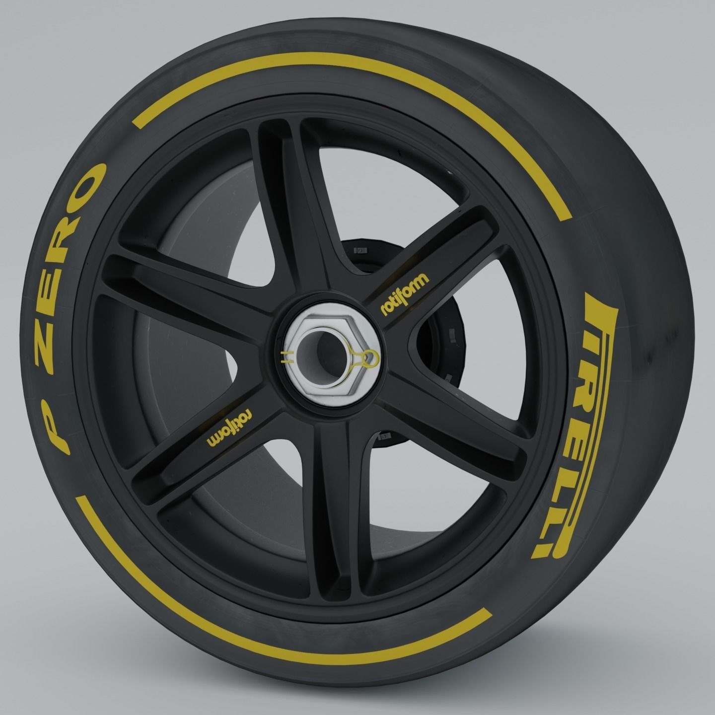 rotiform NGO wheel 3D model | CGTrader