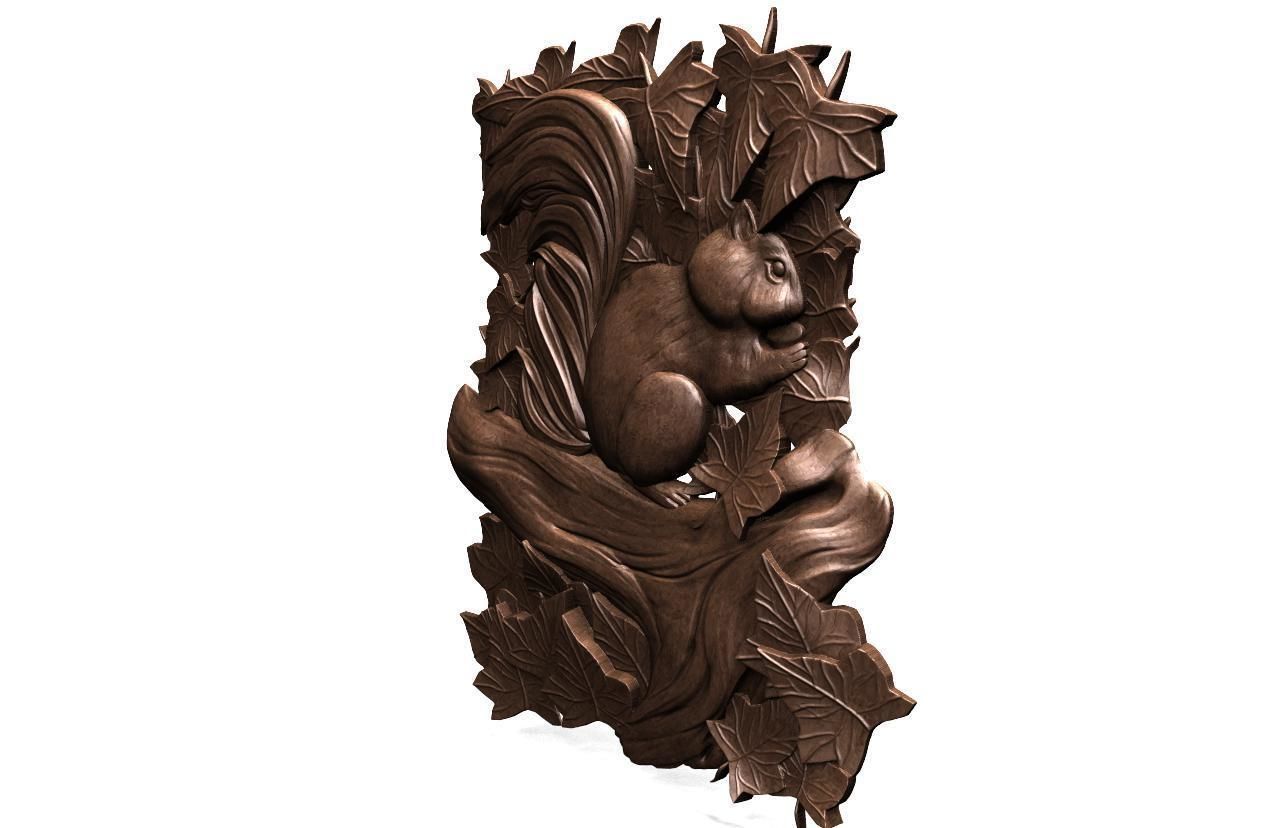 Squirrel CNC 3D model 3D printable | CGTrader