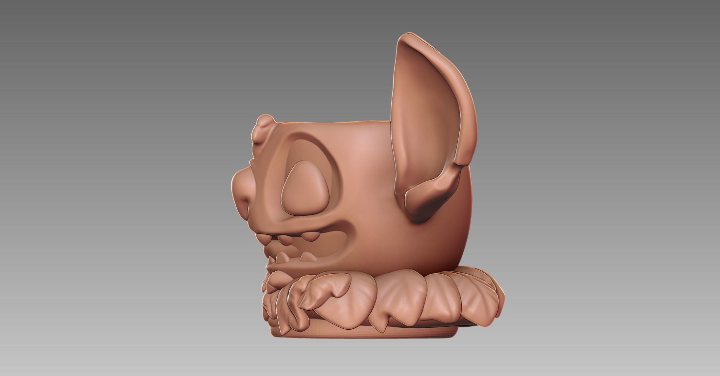 Stitch Wacom Pen Holder 3D model 3D printable | CGTrader