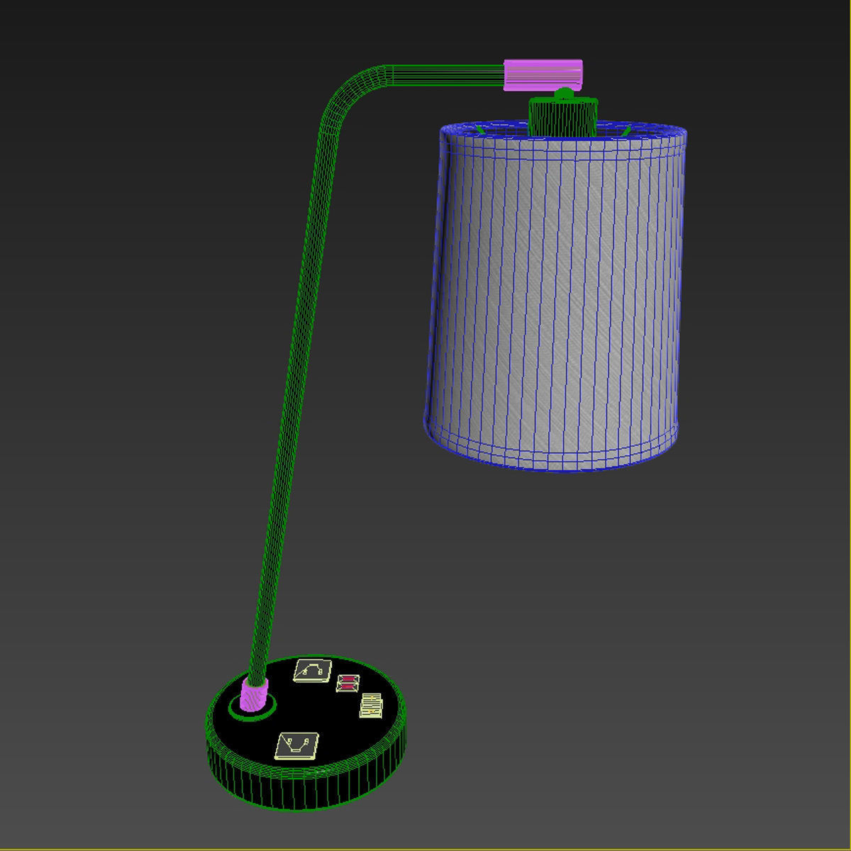 Arkansas lighting table lamp 3D model | CGTrader
