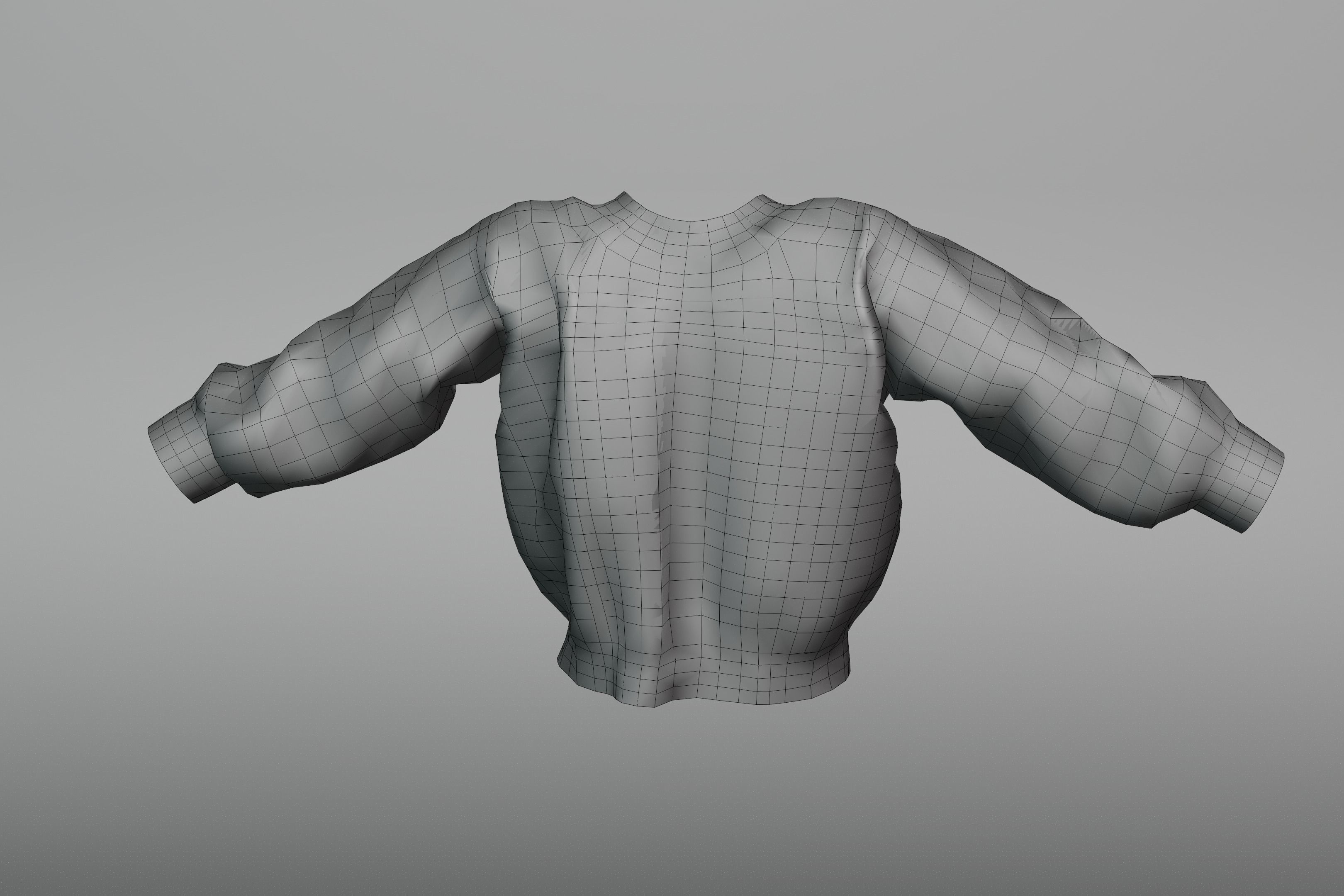 3D model Yellow Sweater VR / AR / low-poly | CGTrader