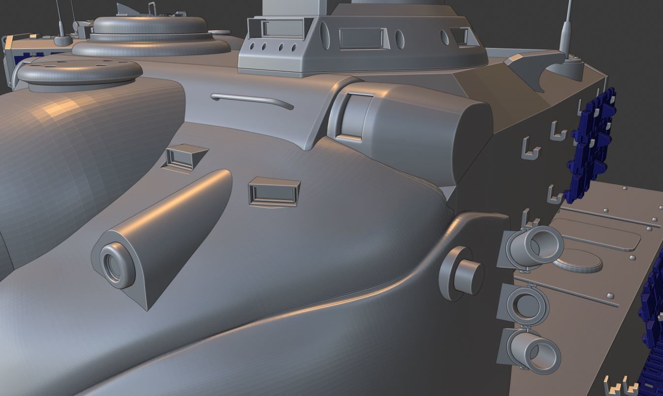 AMX 50B tanks 3D model 3D printable | CGTrader