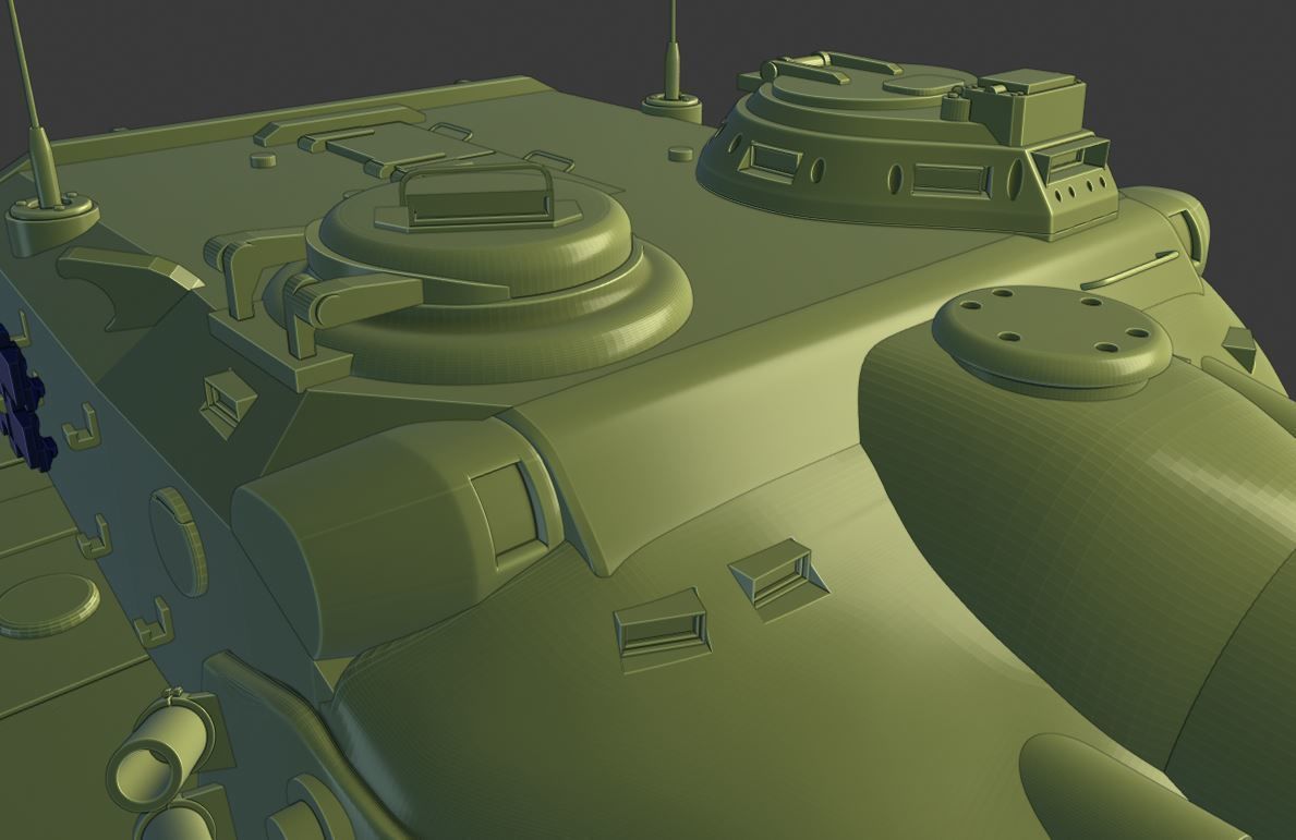 AMX 50B tanks 3D model 3D printable | CGTrader