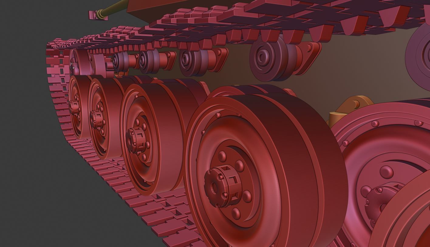 AMX 50B tanks 3D model 3D printable | CGTrader