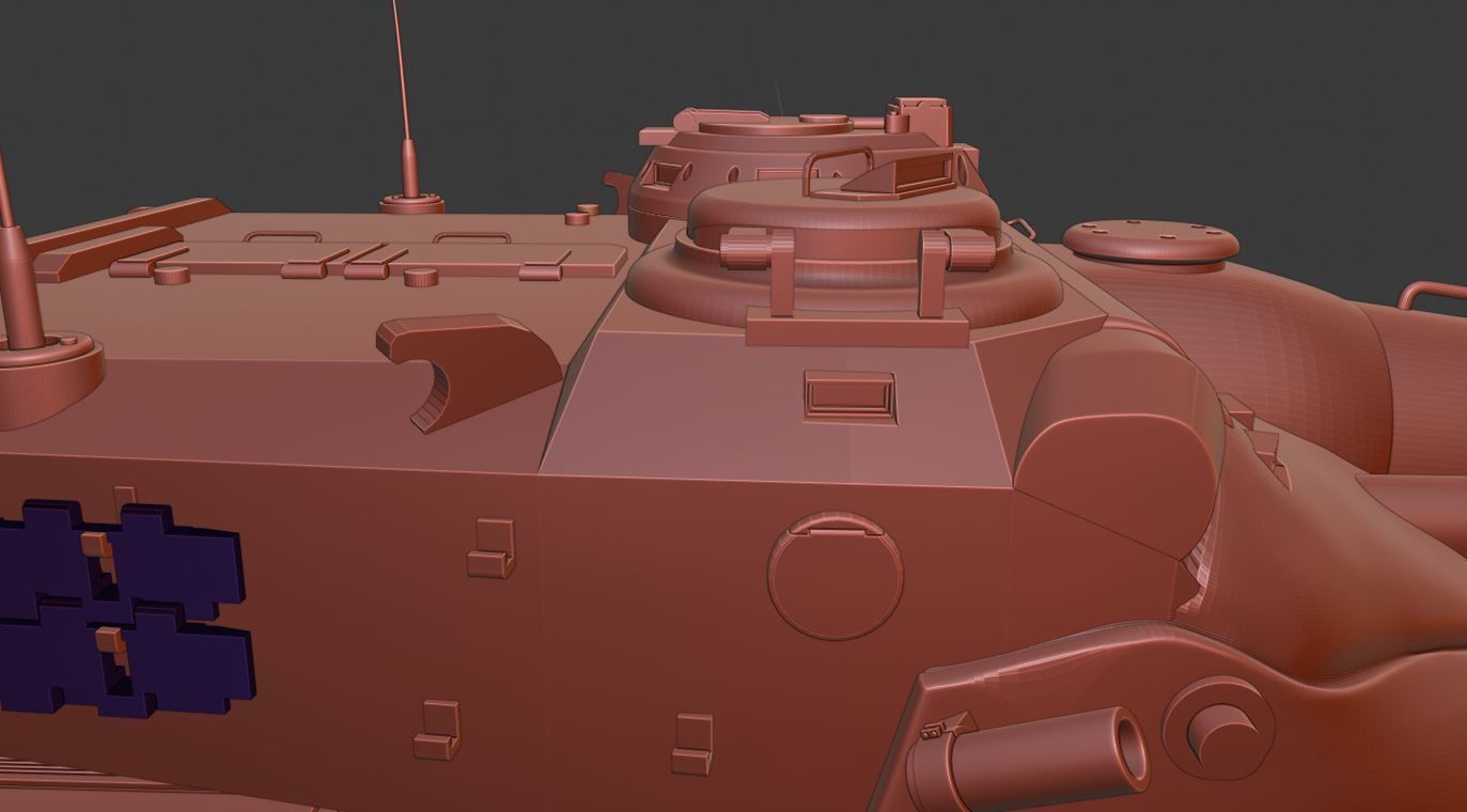 AMX 50B tanks 3D model 3D printable | CGTrader