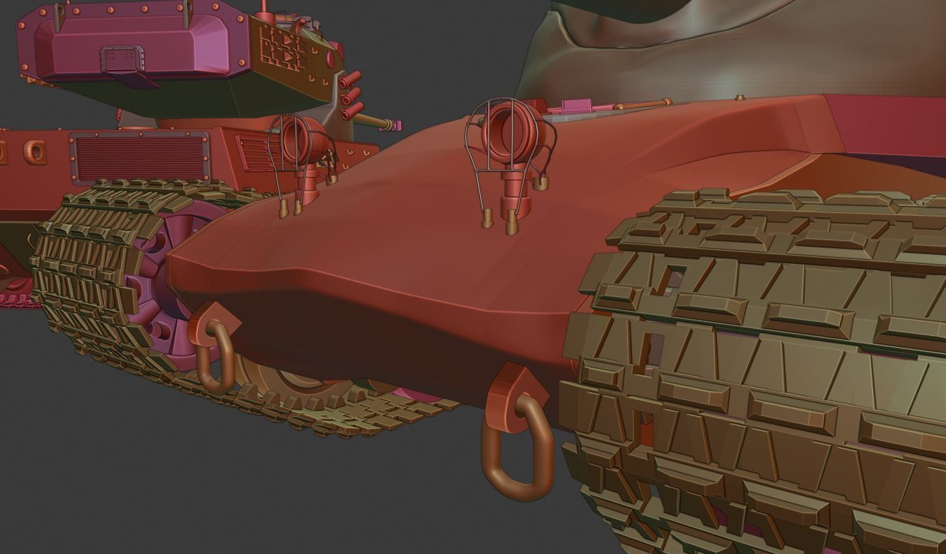 AMX 50B tanks 3D model 3D printable | CGTrader