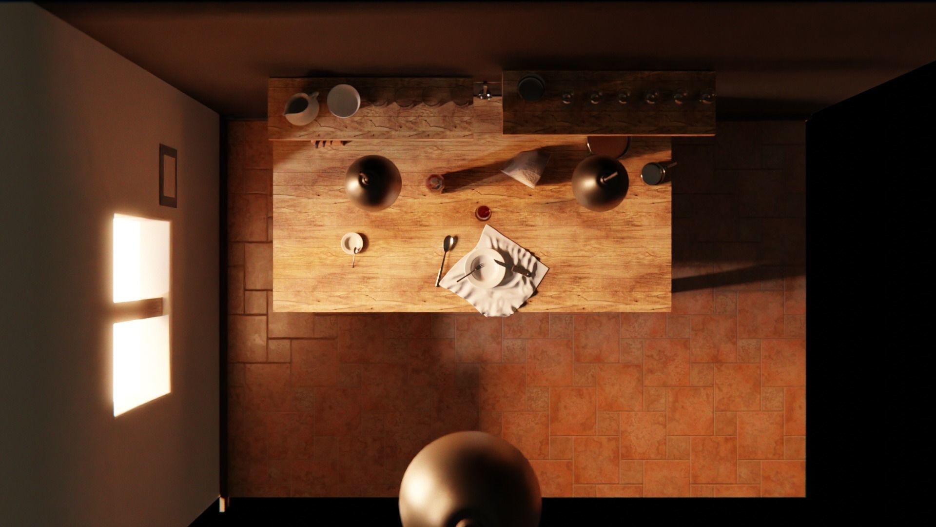 Kitchen items FREE Blender Free Asset free 3D model | CGTrader