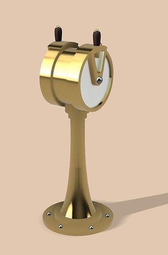 engine order telegraph 3D model 3D printable | CGTrader