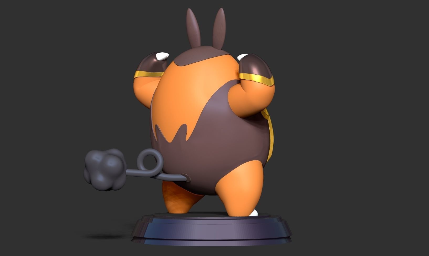 Pignite - Pokemon Fanart 3D model 3D printable | CGTrader