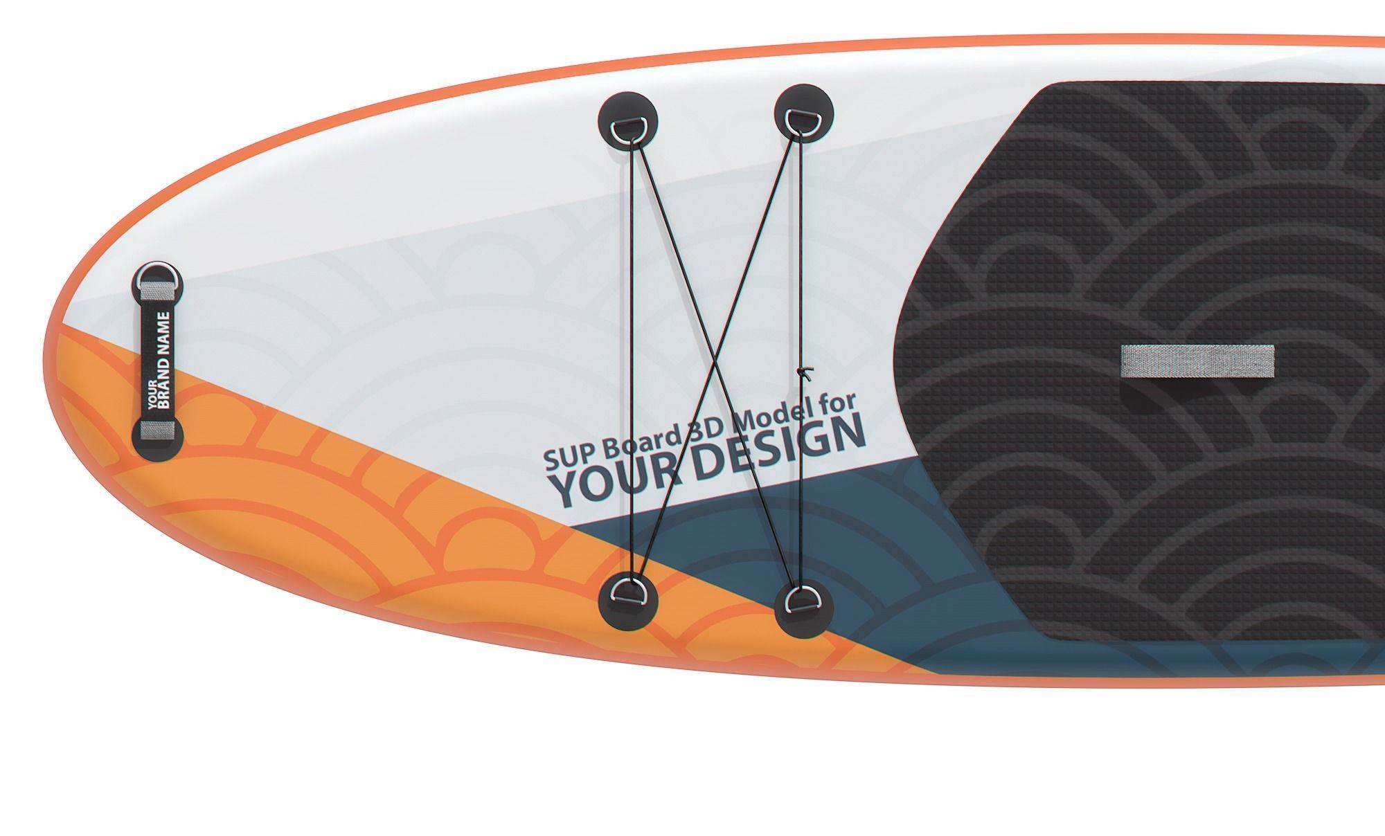 Stand Up Paddle Board 3D model | CGTrader