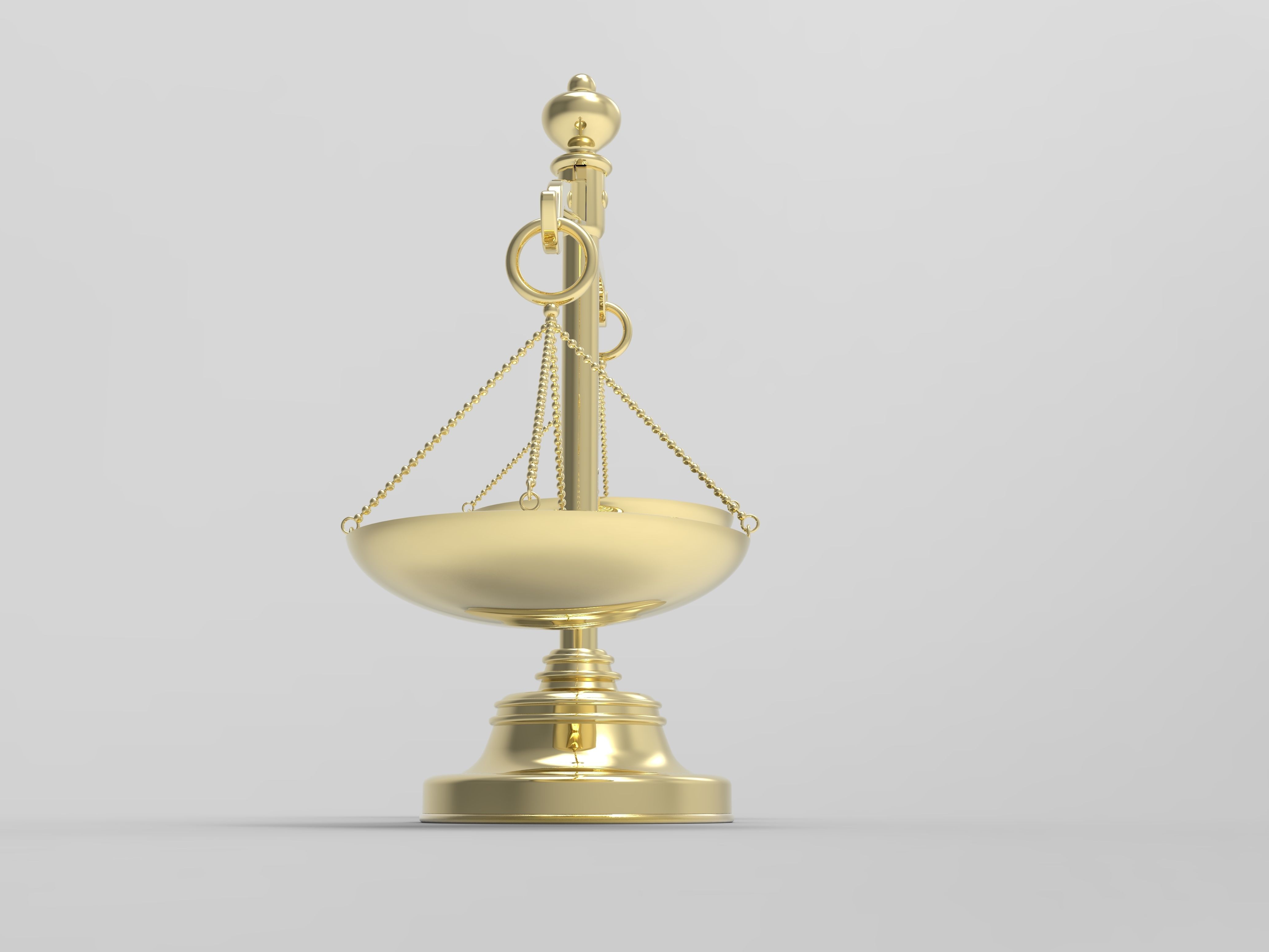 Justice Balance Scale 3D model | CGTrader