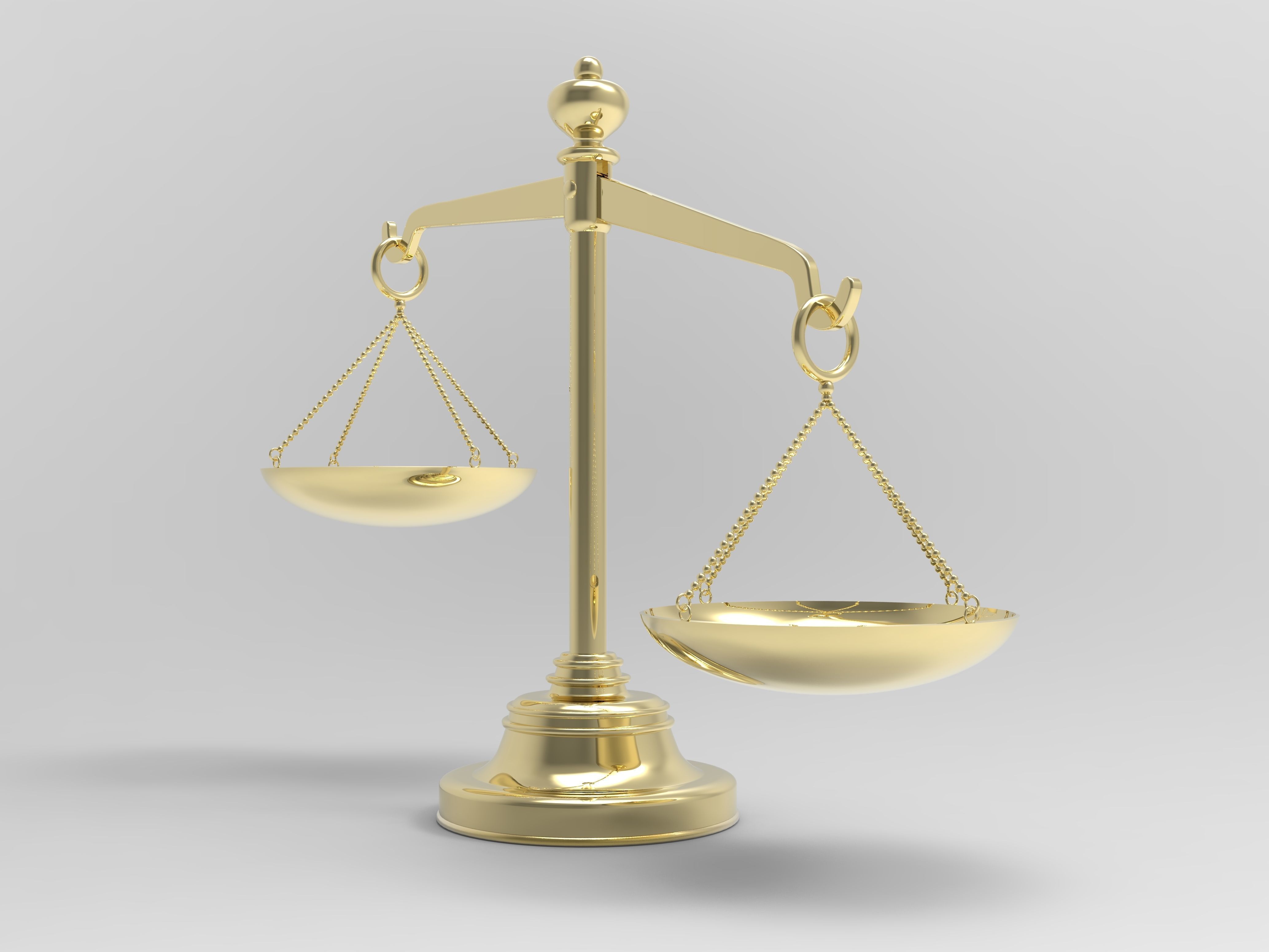 Justice Balance Scale 3D model | CGTrader