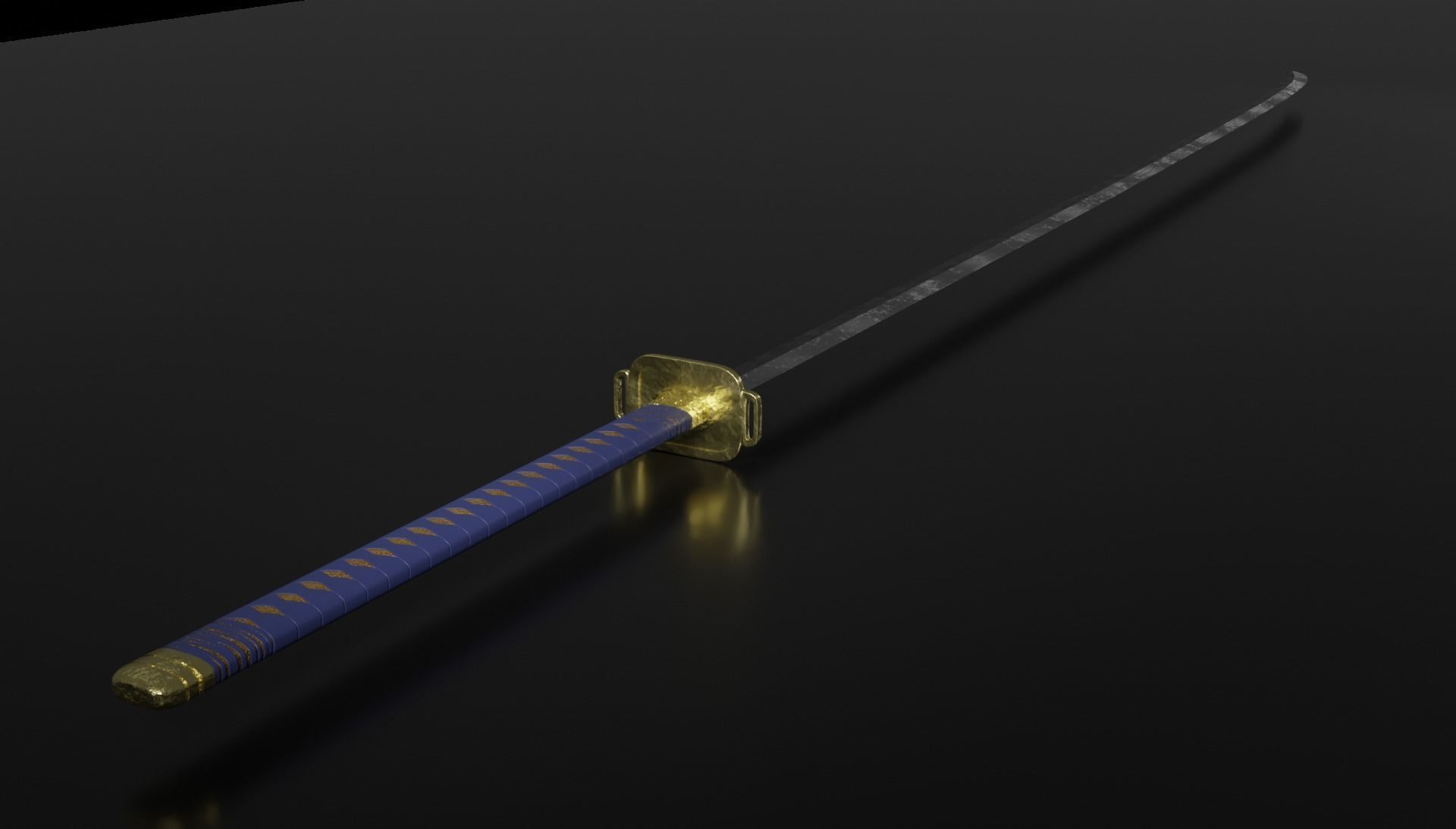 Masamune Sword - Final Fantasy VII Remake 3D model | CGTrader