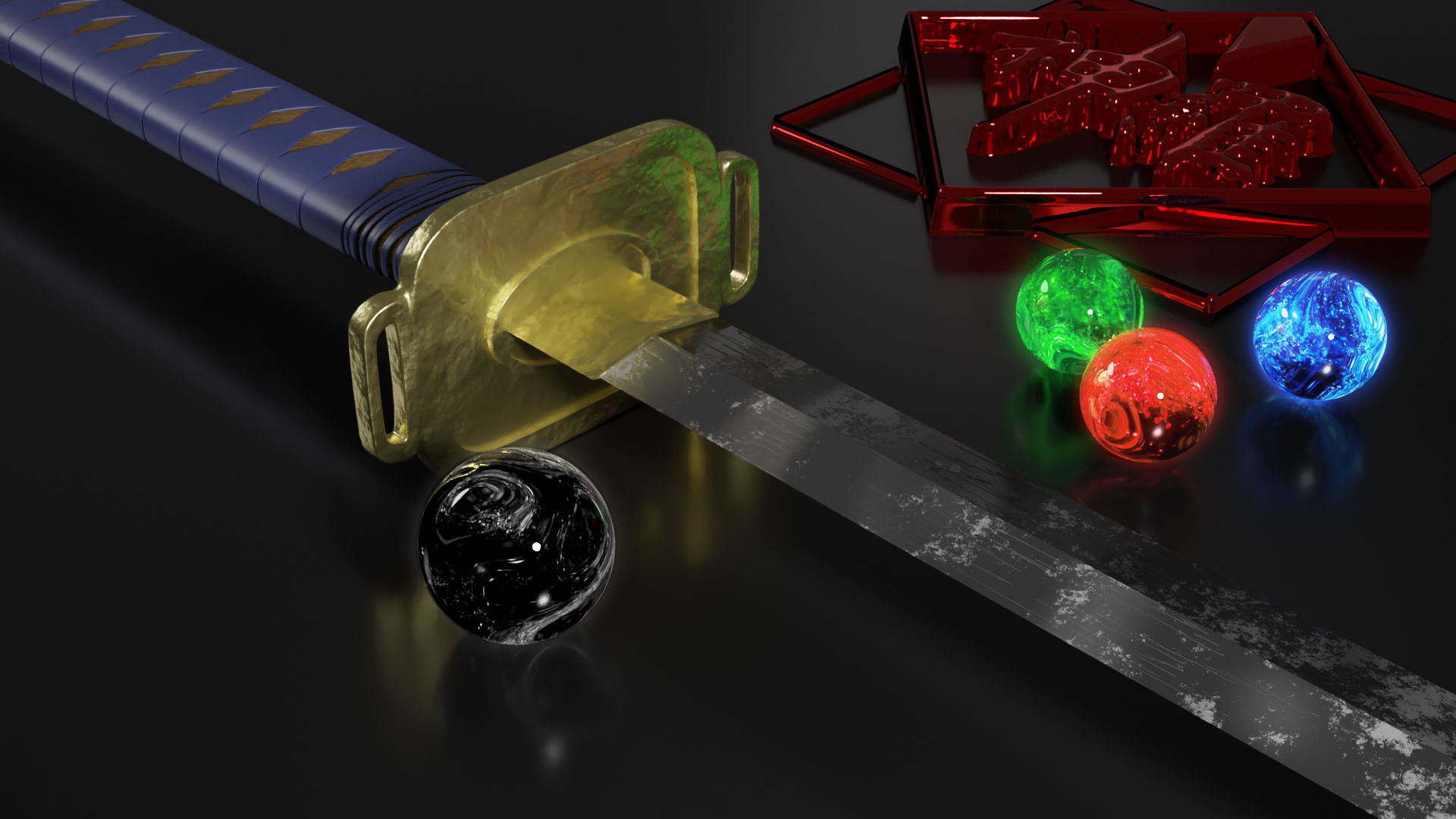 Masamune Sword - Final Fantasy VII Remake 3D model | CGTrader