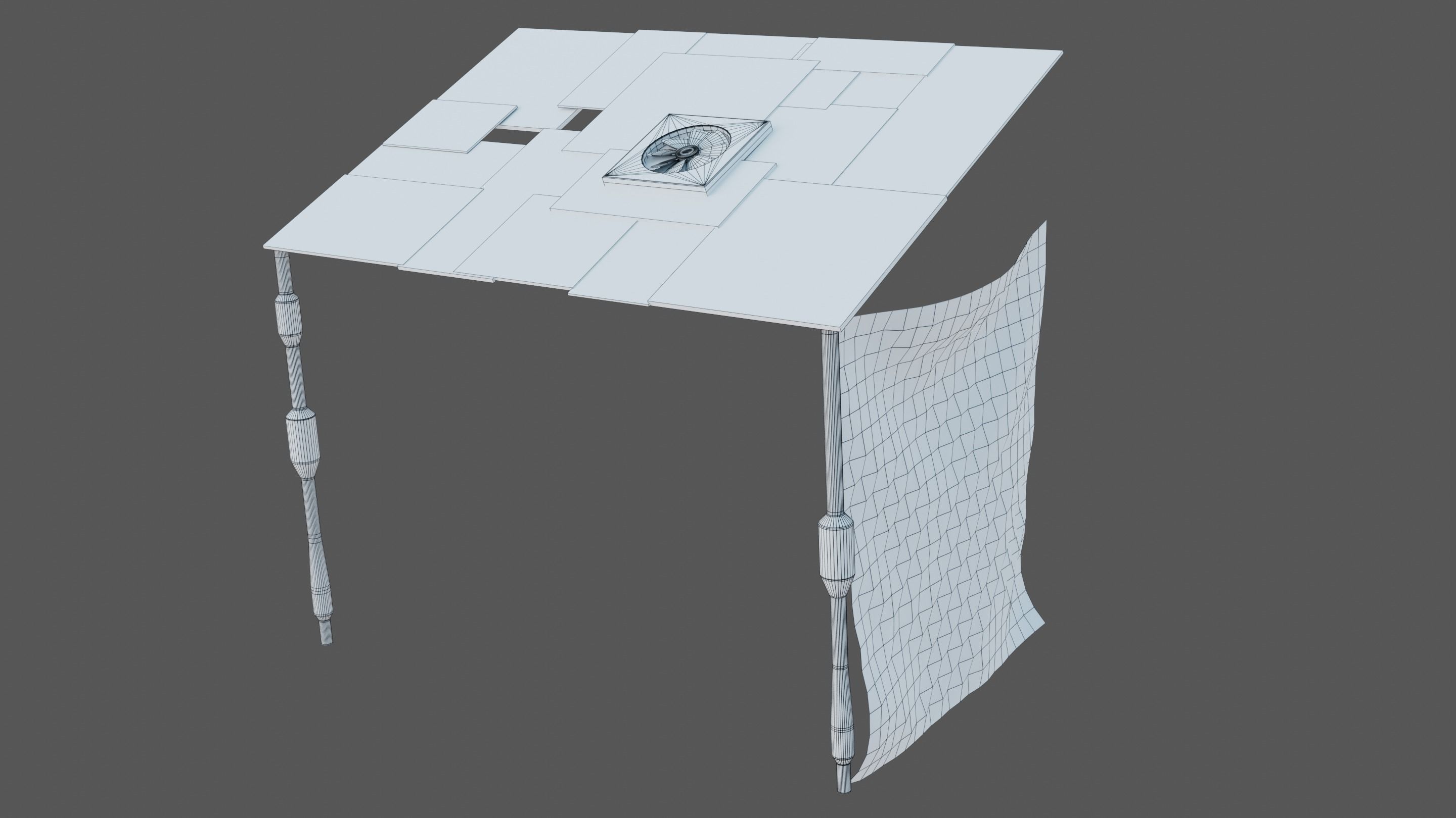 3D model Sci-fi canopies VR / AR / low-poly | CGTrader