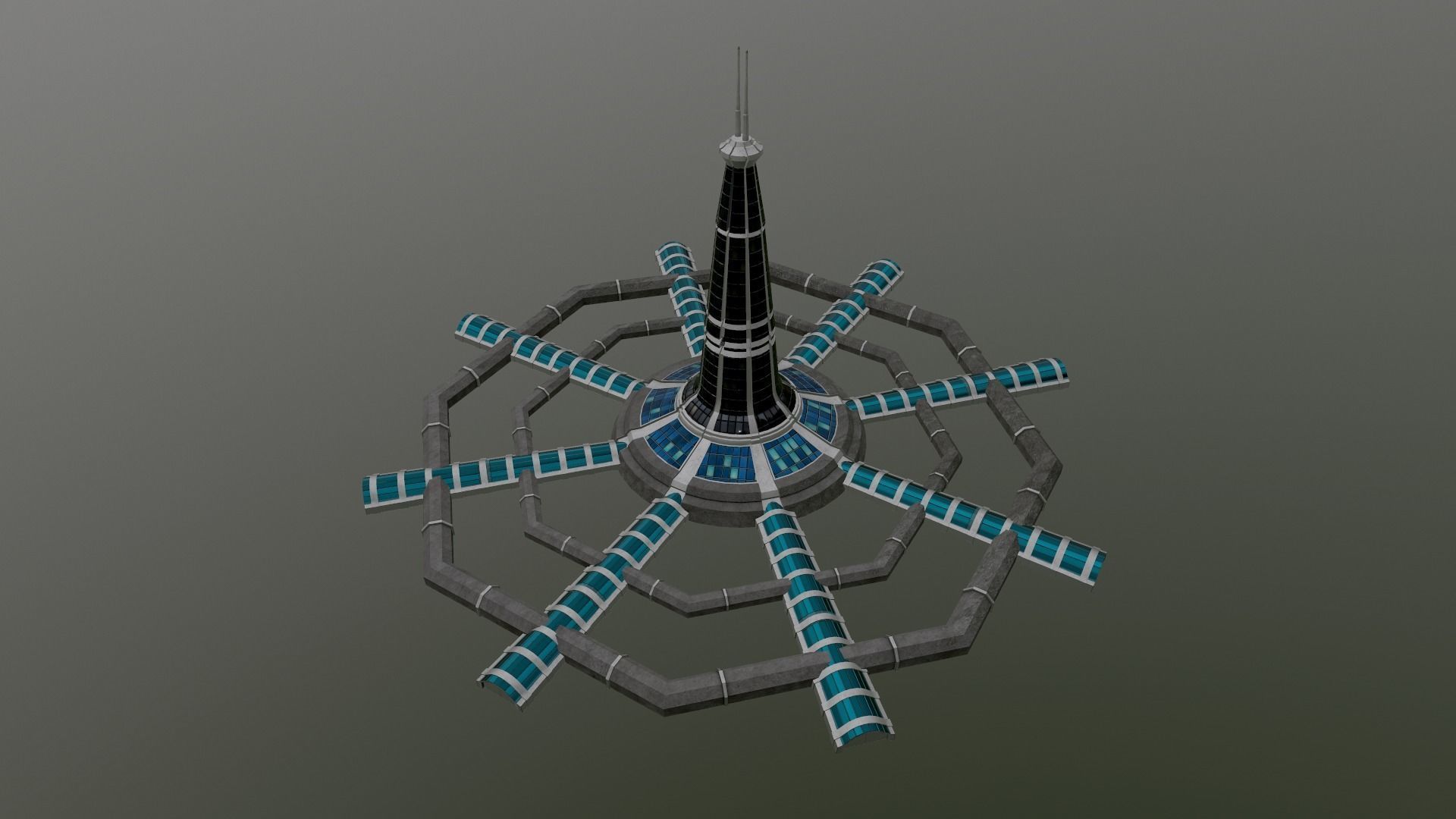 3D model Millennium Gate - Star Trek VR / AR / low-poly | CGTrader