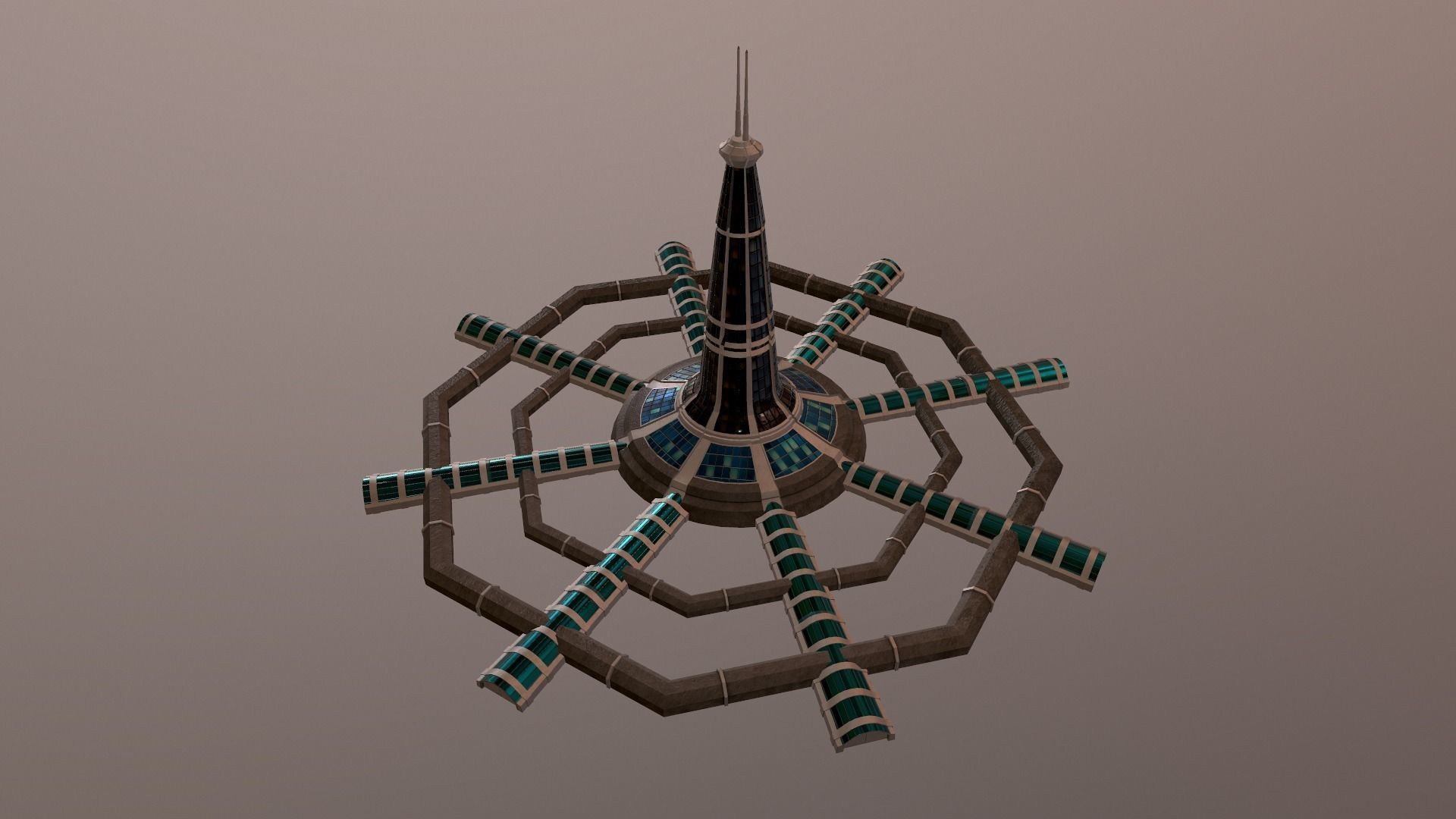 3D model Millennium Gate - Star Trek VR / AR / low-poly | CGTrader