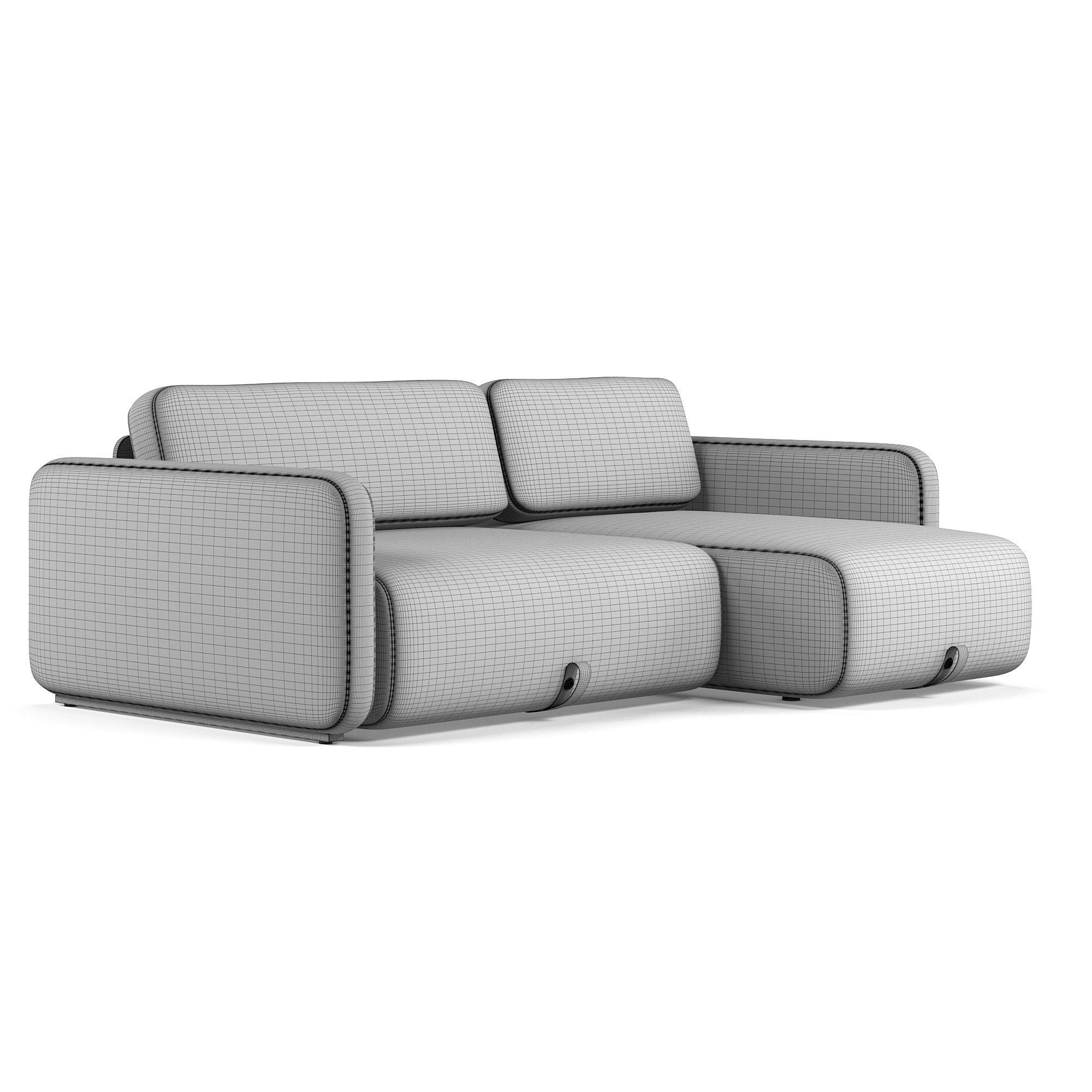 Innovation Living Vogan Lounger Sofa Bed 3D model | CGTrader