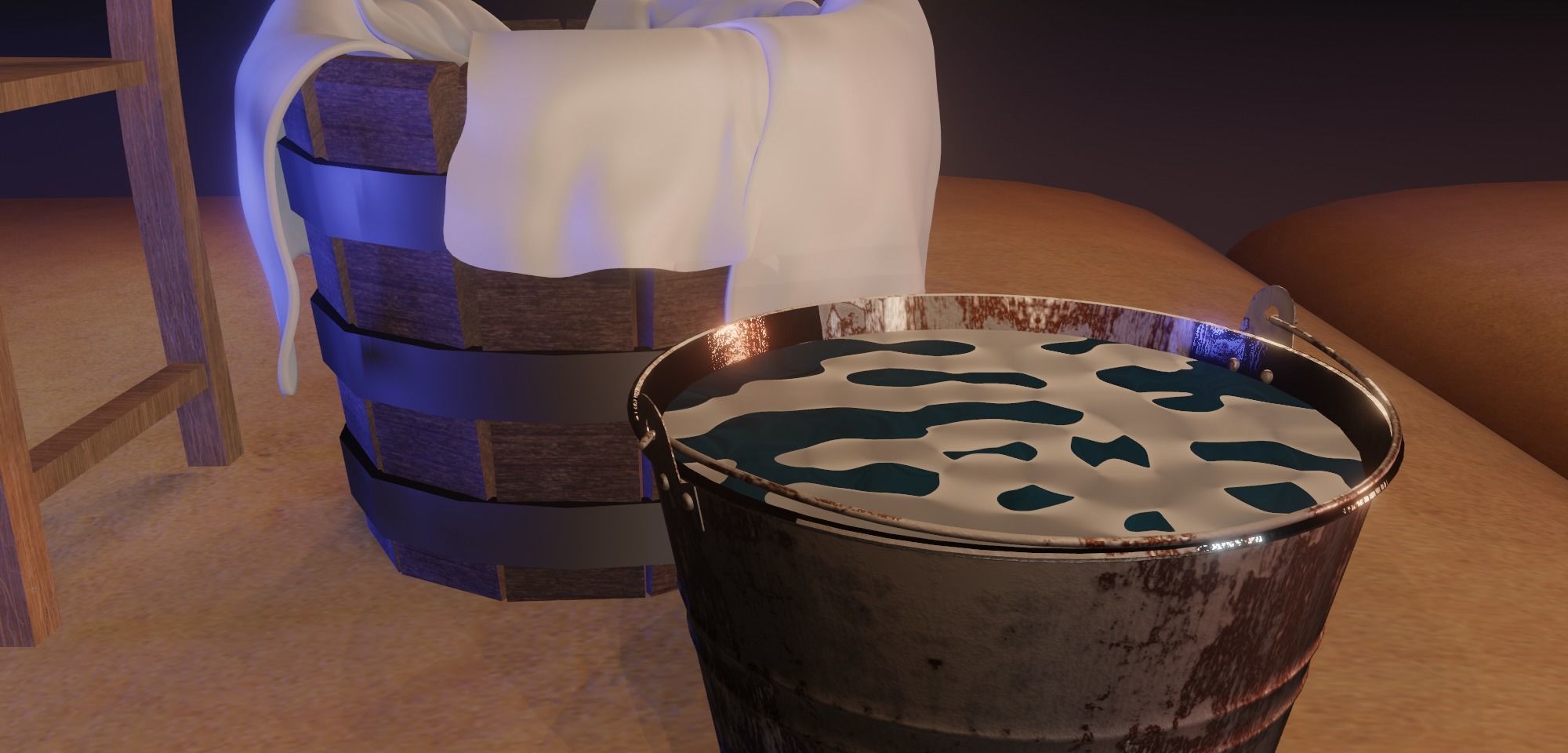 Horror kitchen 3D model | CGTrader