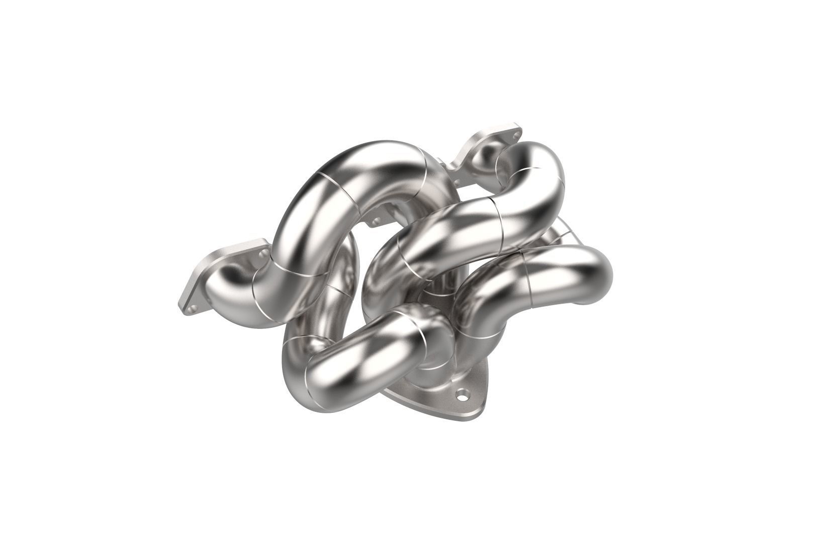 Exhaust manifold header 3D model 3D printable | CGTrader