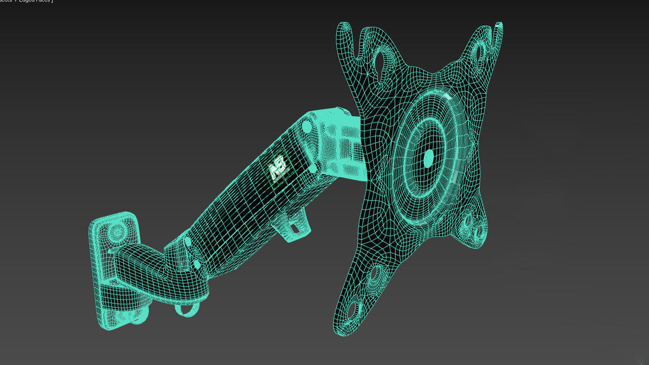 TV wall mount 3D model 3D model | CGTrader