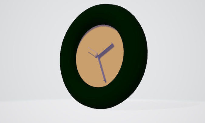 3D model Clock 3D VR / AR / low-poly | CGTrader