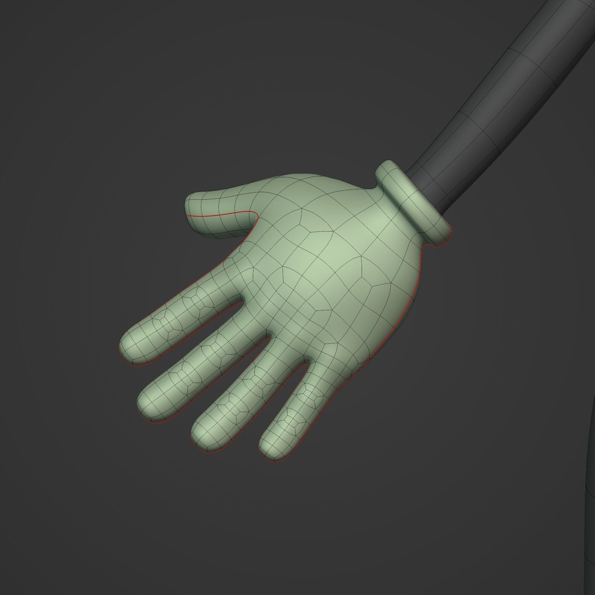 3D model Cartoon Arms - Legs VR / AR / low-poly | CGTrader