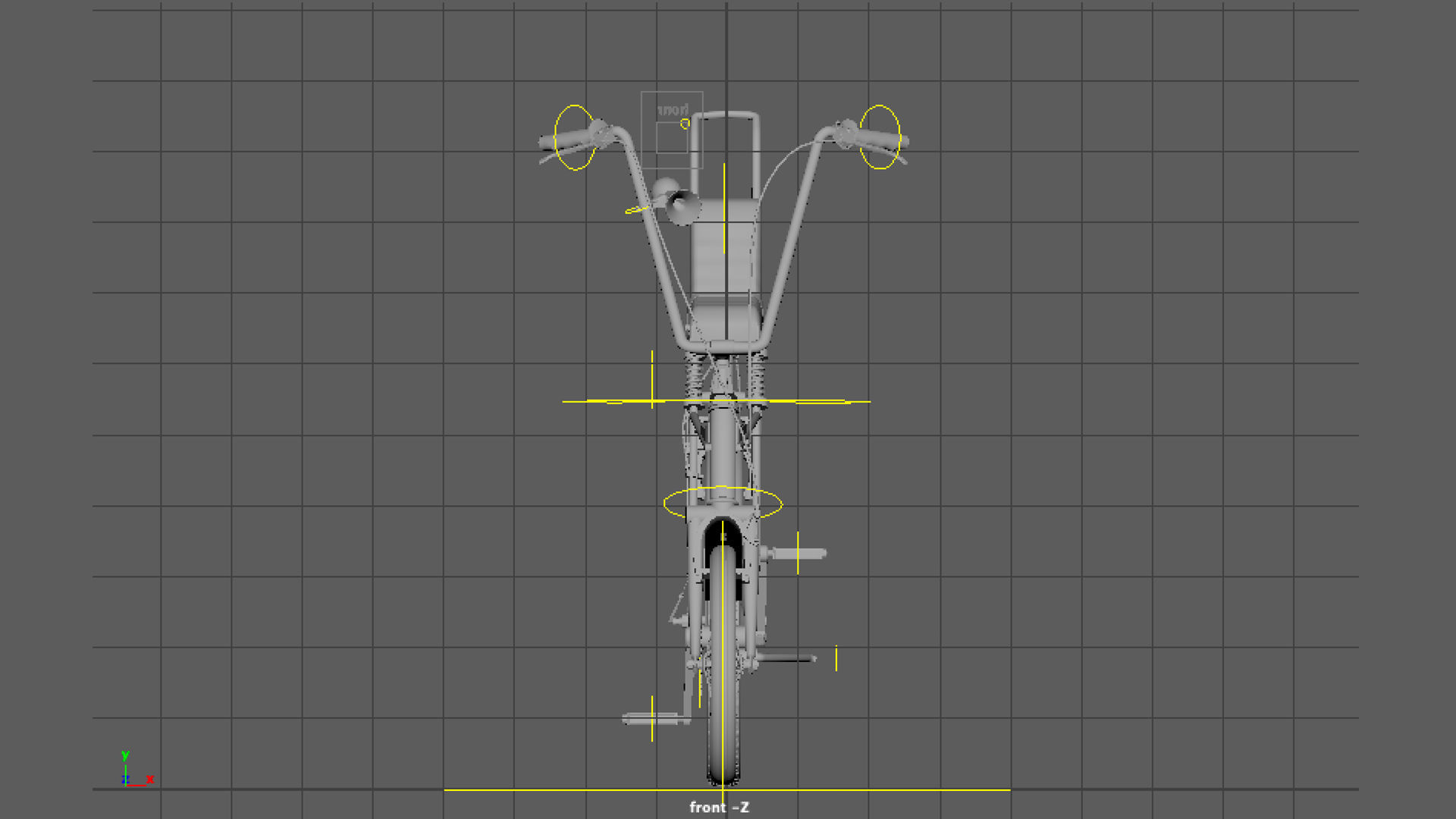 Rigged Bicycle free 3D model rigged | CGTrader