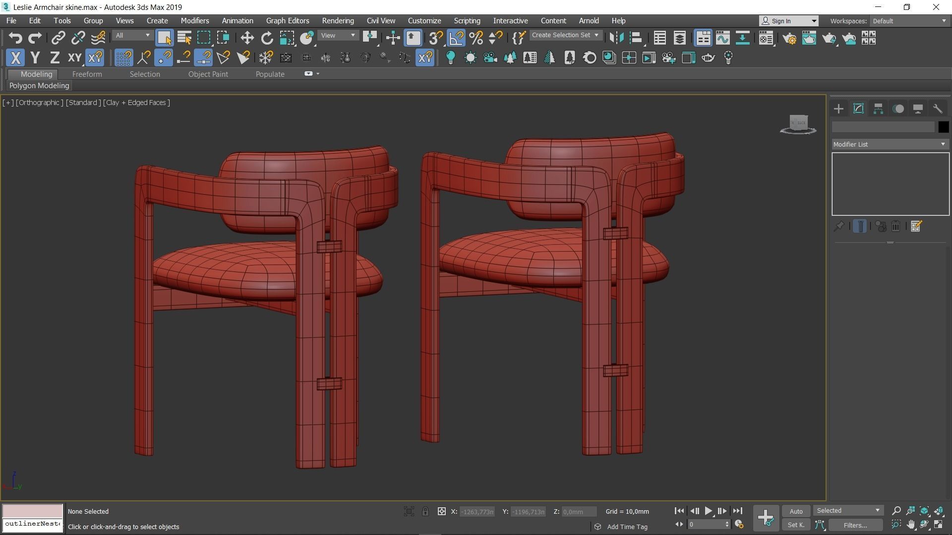 3D model KIBO CHAIR VR / AR / low-poly | CGTrader